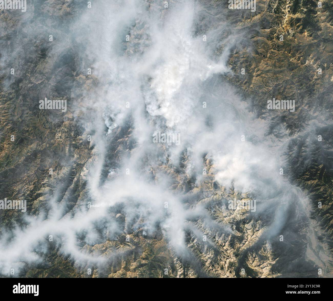 Idaho, USA. 31st Aug, 2024. On July 24, 2024, lightning ignited what ...