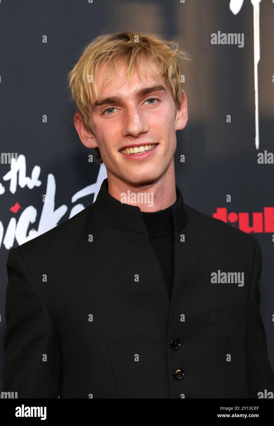Los Angeles, Ca. 4th Sep, 2024. Levon Hawke at the world premiere of ...