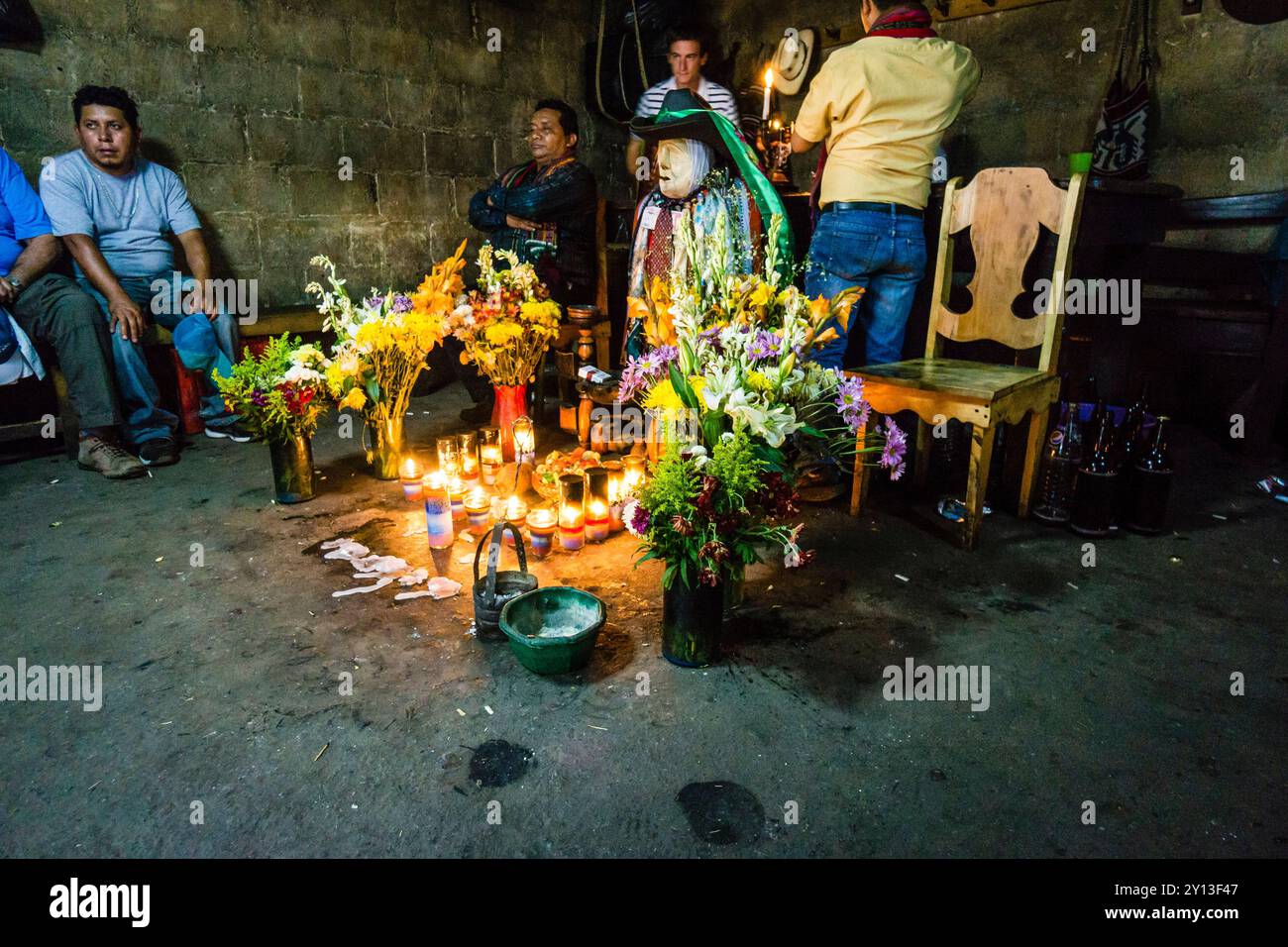 Brotherhood of the Holy Cross or Maximon, syncretic deity, with ...