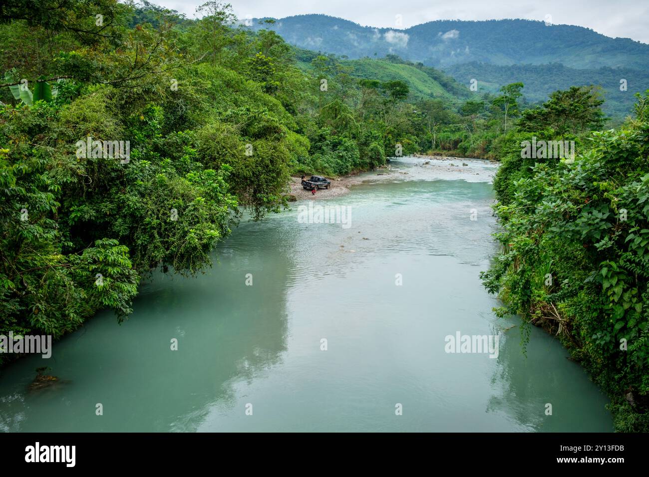 Satan River, La Taña, Northern Transversal Strip, Quiché Department ...