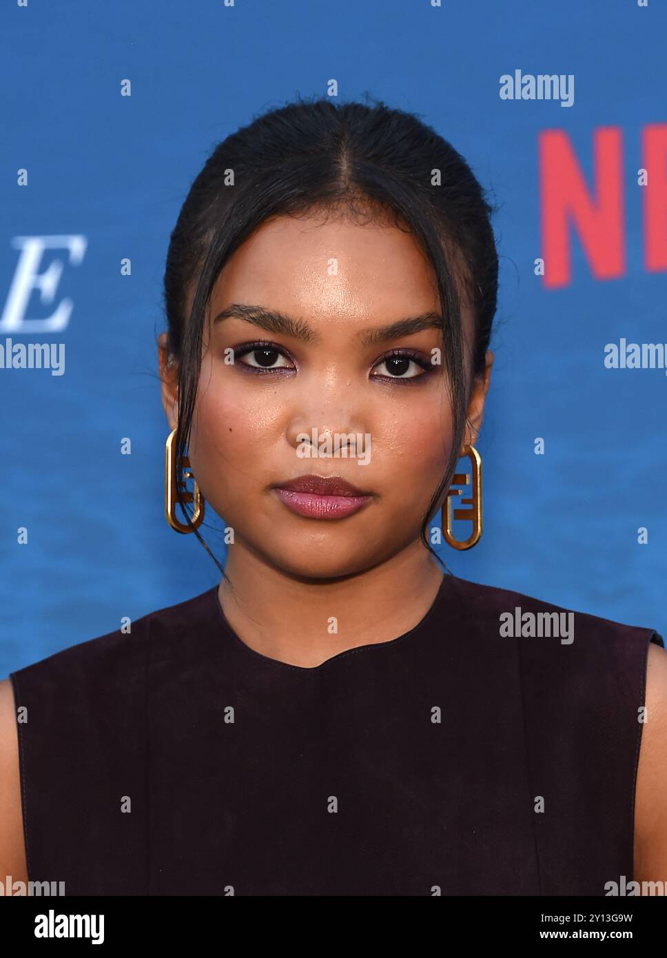 Hollywood, USA. 04th Sep, 2024. Mia Isaac arriving to Netflix's “The ...