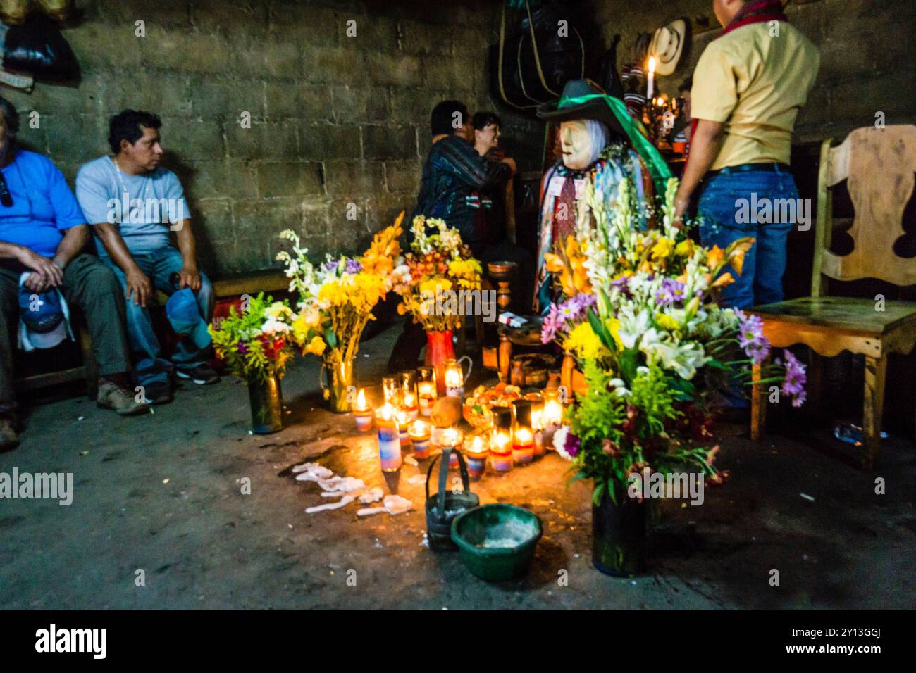 Brotherhood of the Holy Cross or Maximon, syncretic deity, with ...