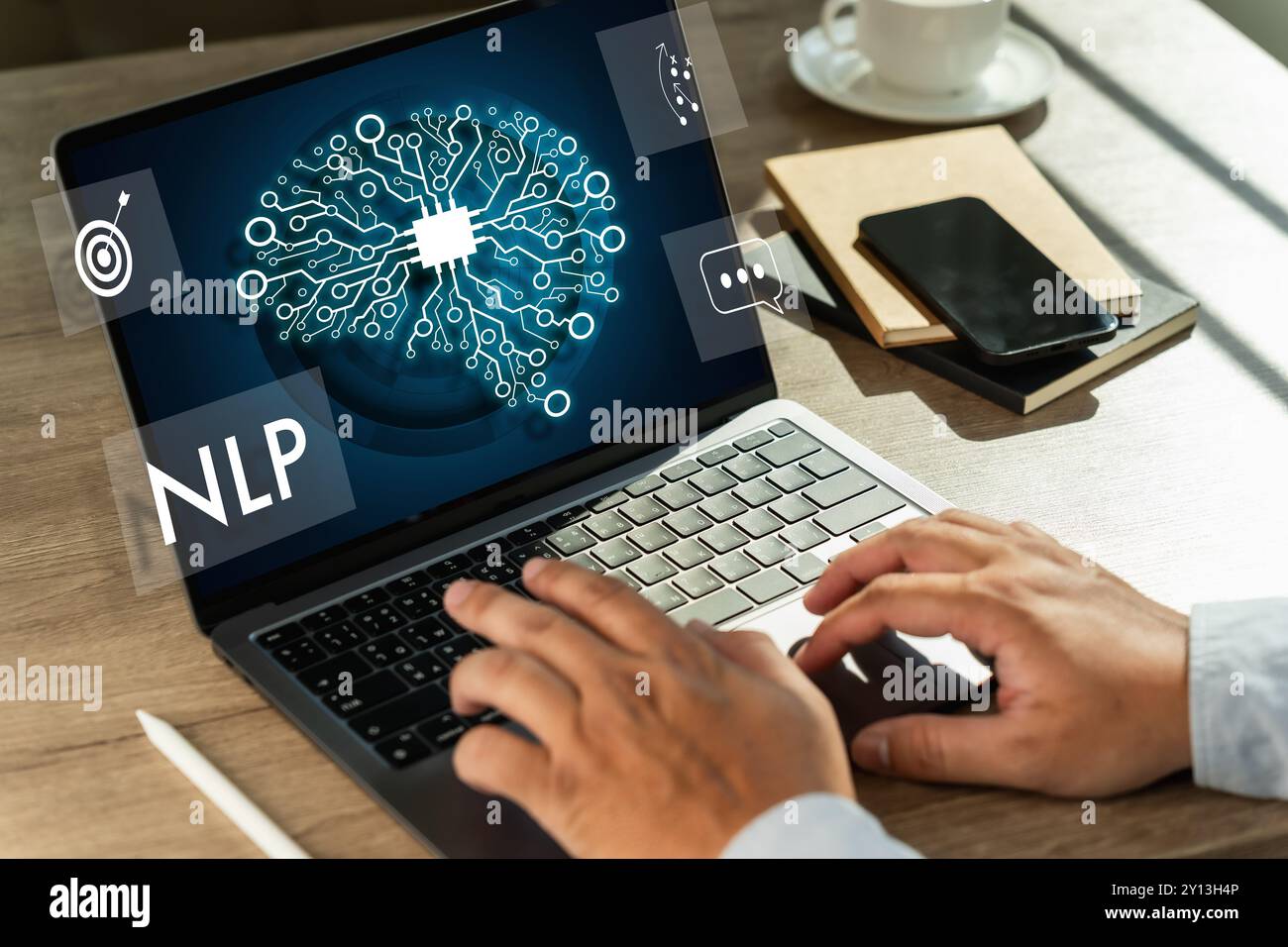 NLP natural language processing data network digital technology ...