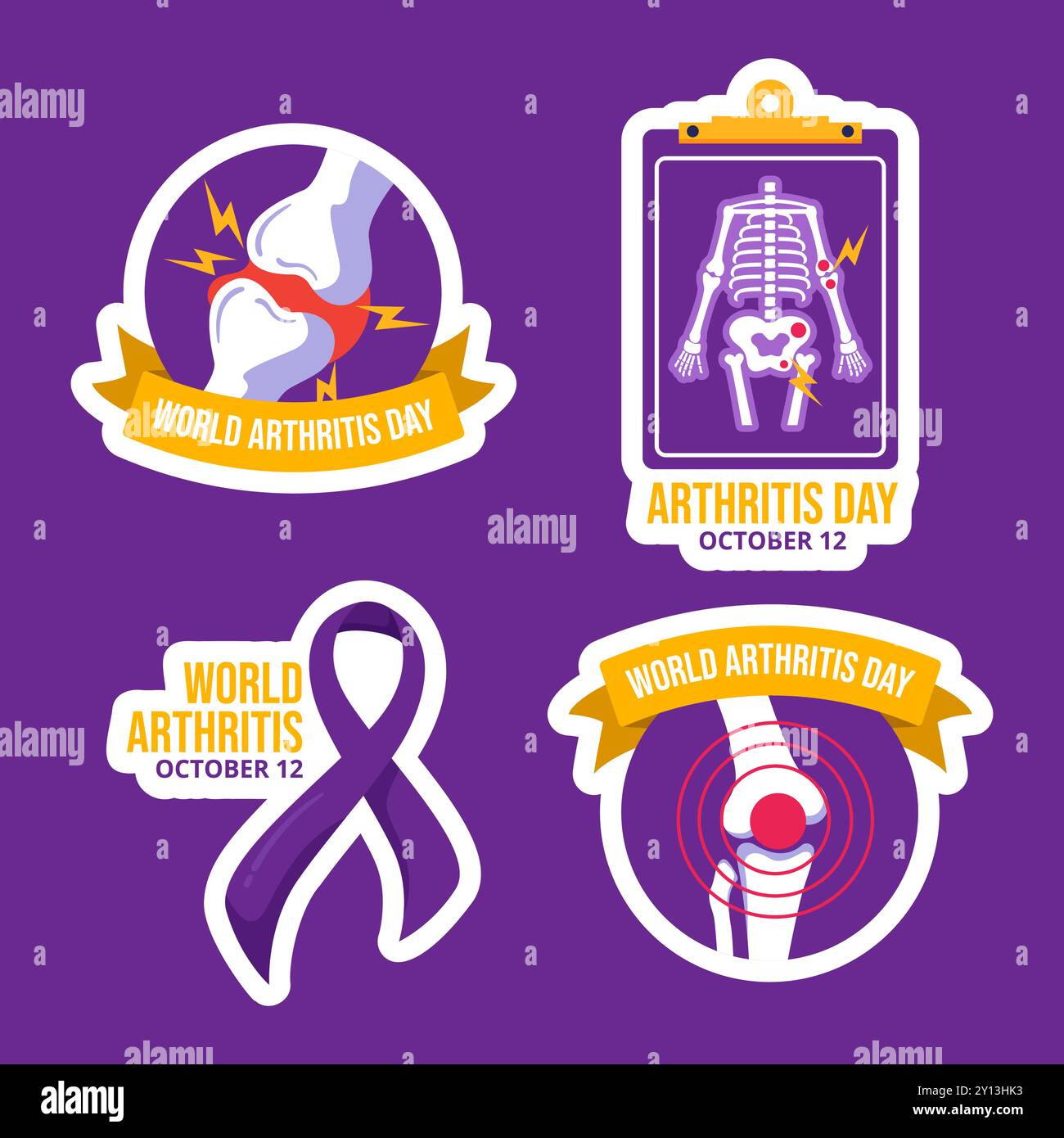 Ray hand arthritis Stock Vector Images - Alamy