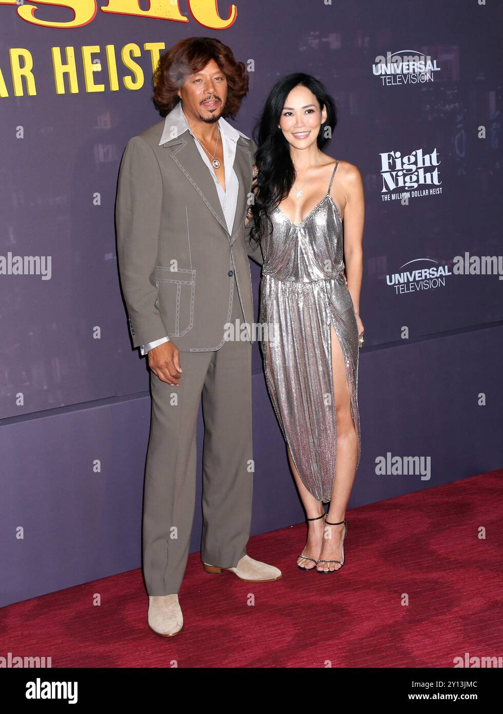 New York City, USA. 04th Sep, 2024. Terrence Howard and Mira Pak Howard ...