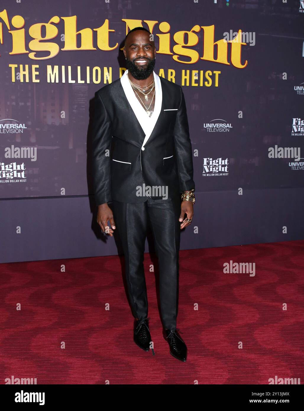 New York City, USA. 04th Sep, 2024. Terrence Terrell attending Peacock ...