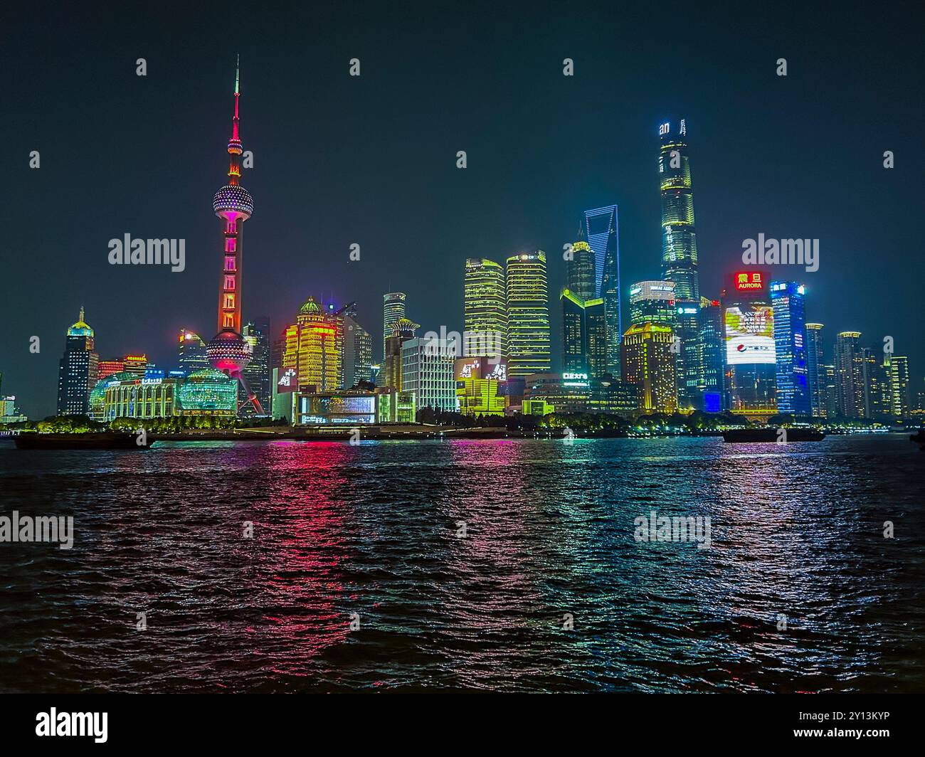 Shanghai, China, Panoramic View, Skyline, City Center, Modern ...