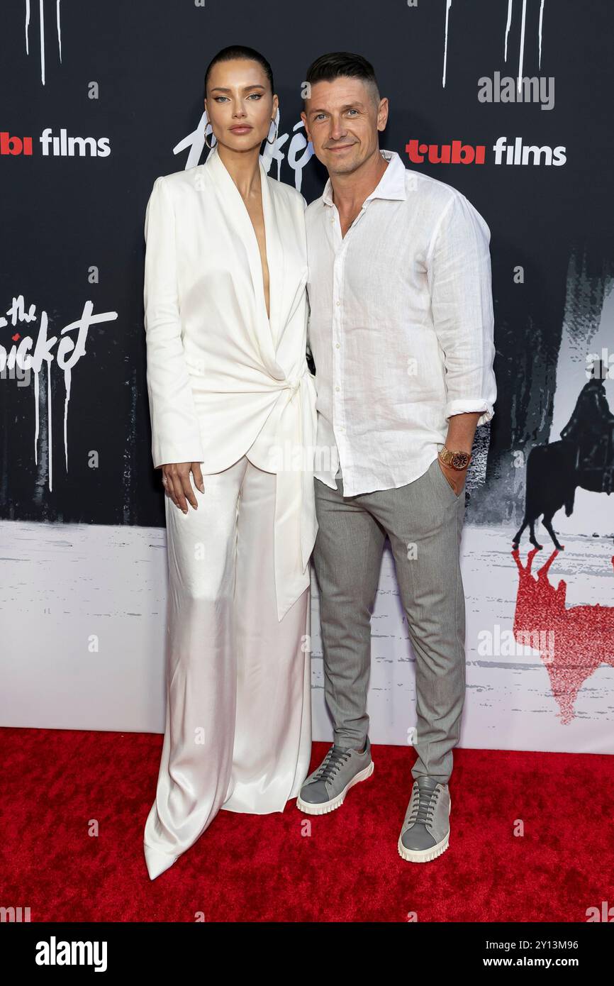 Los Angeles, USA. 04th Sep, 2024. Adriana Lima and Andre Lemmers attend ...