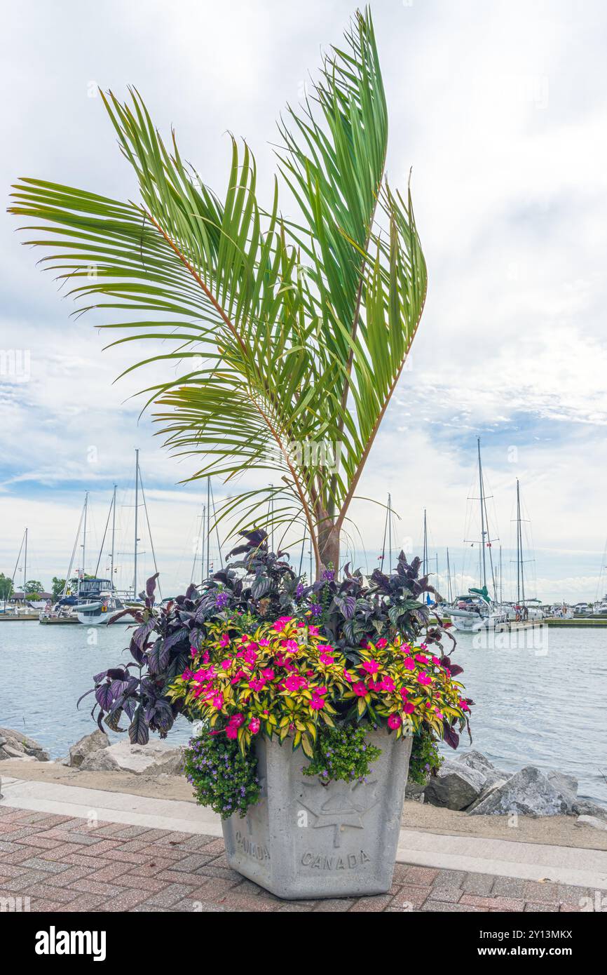 The Leamington Municipal Marina boasts beautiful grounds with walking ...