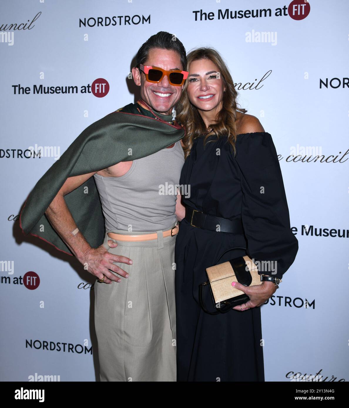 September 4, 2024, New York, New York, USA: Milton Townsend and Melissa ...