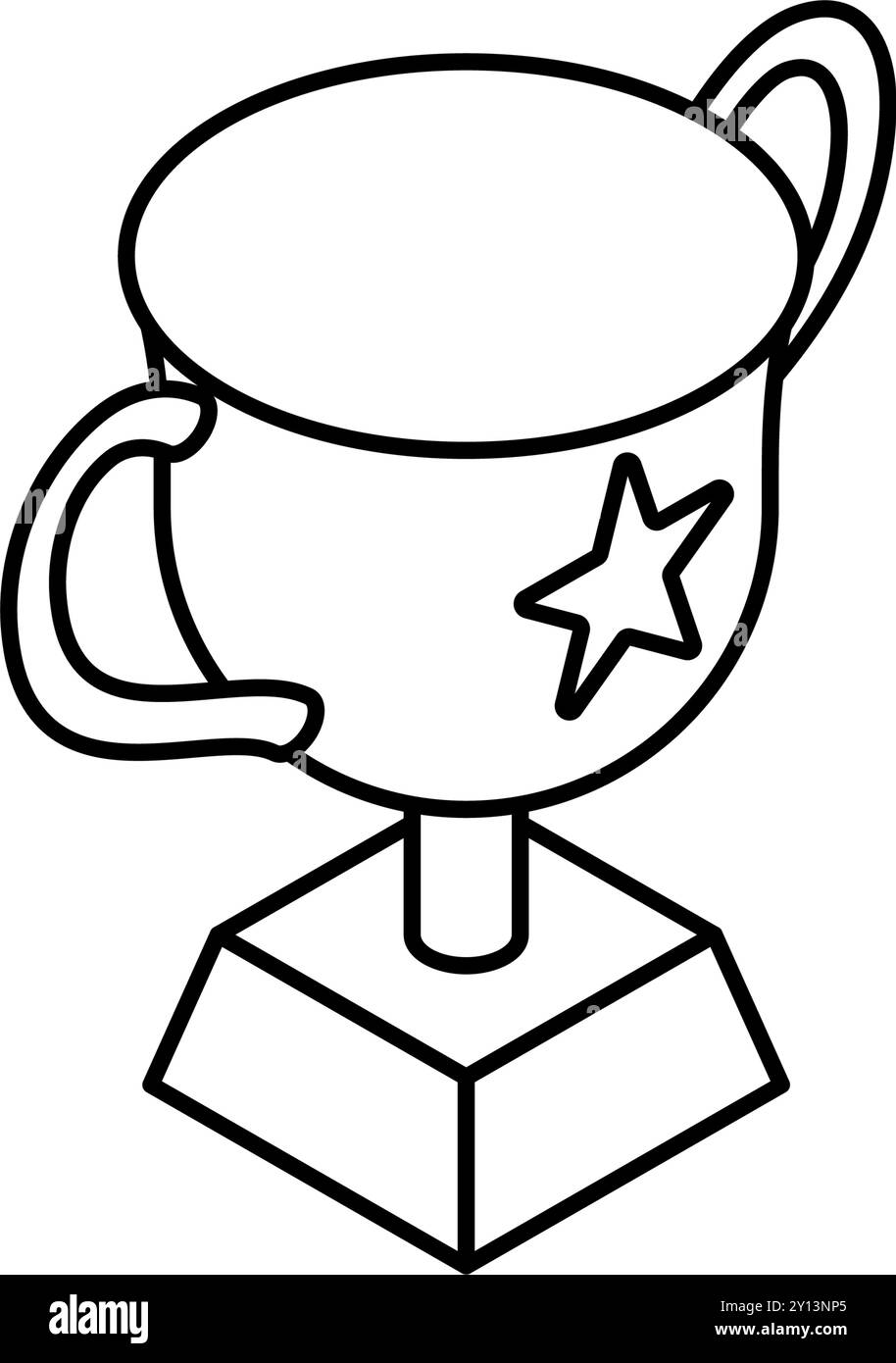 Trophies, business icons for targets, goal attainment, and goal ...