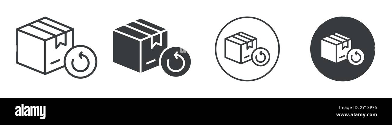 Free returns orders icon simple flat vector symbol outline collection ... Free returns orders icon simple flat vector symbol outline collection ...