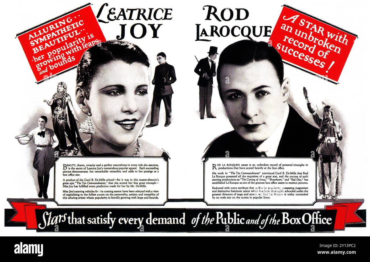 Movie poster 1920s hi-res stock photography and images - Alamy