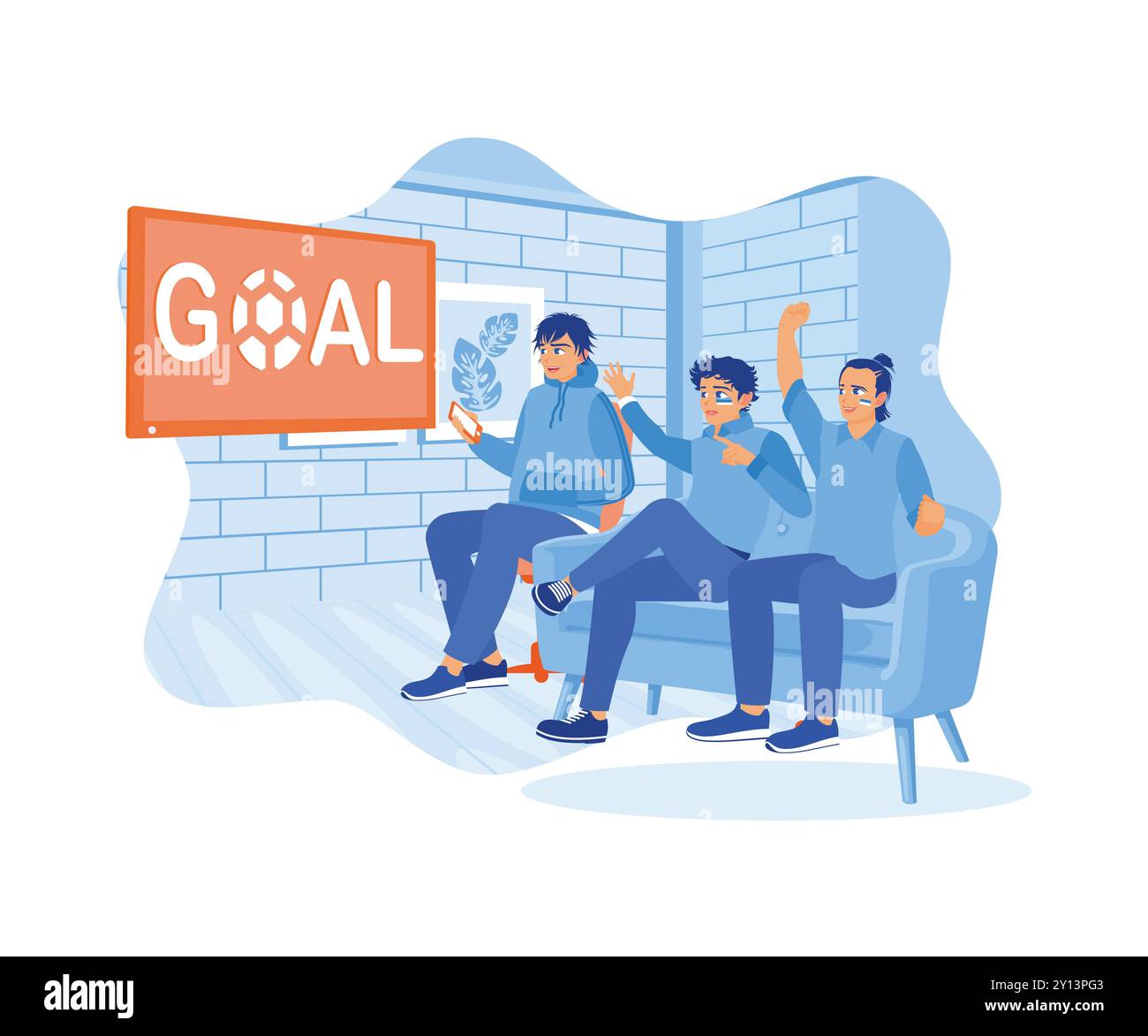 Tv celebration icon Cut Out Stock Images & Pictures - Alamy