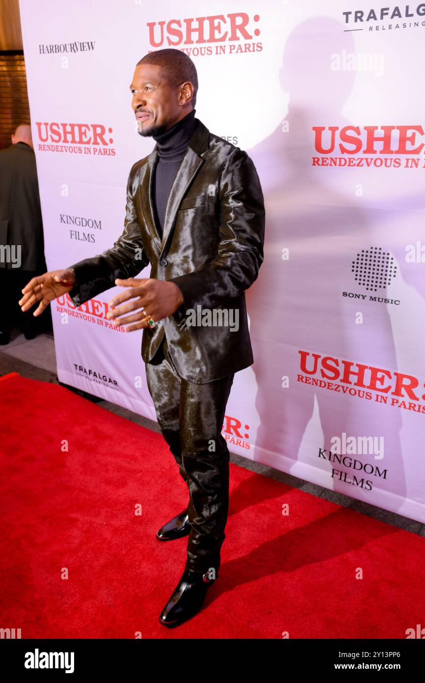 New York, USA. 04th Sep, 2024. Usher attending Usher: Rendezvous In ...