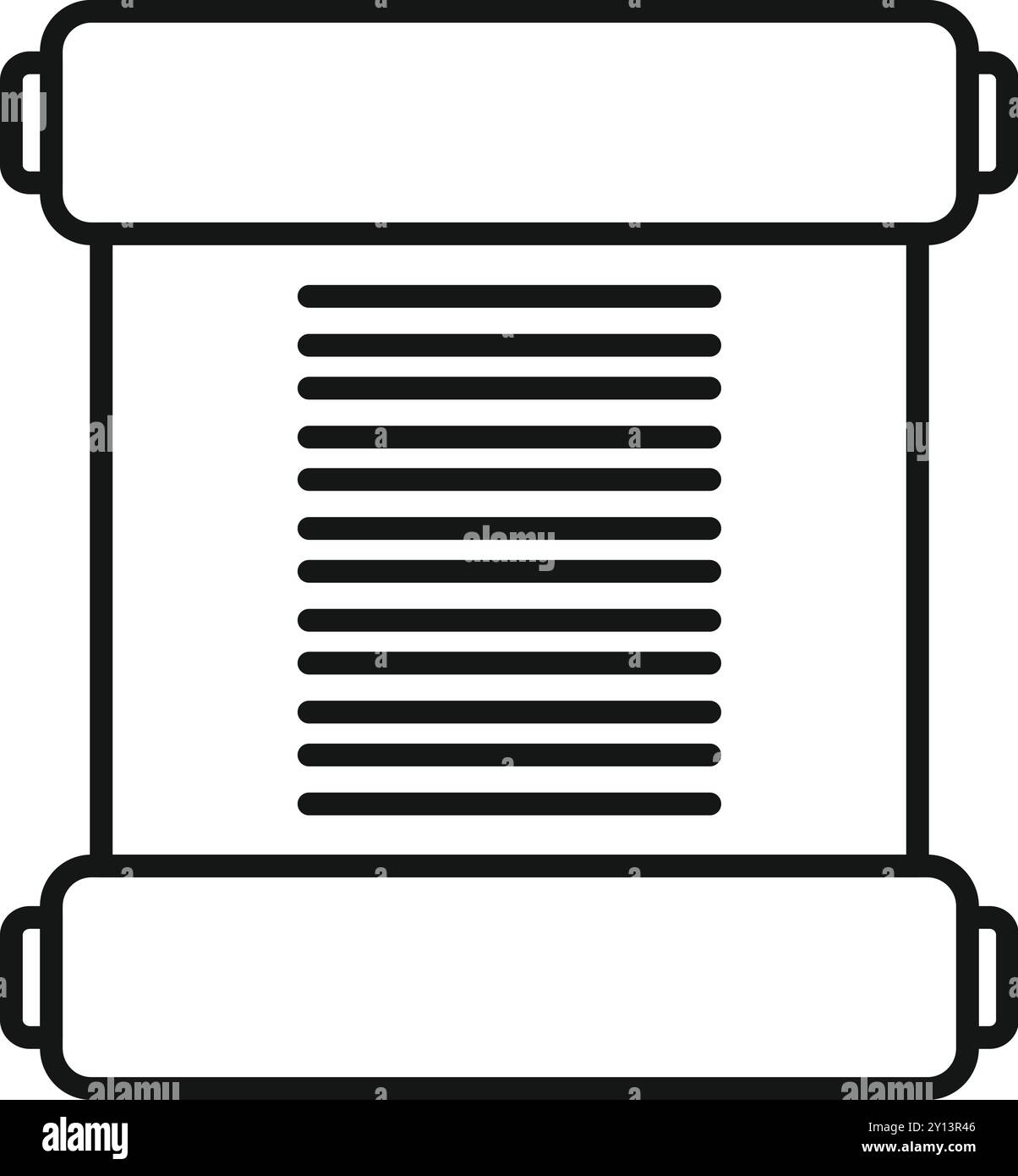 This simple scroll icon is perfect for explaining ancient history ...