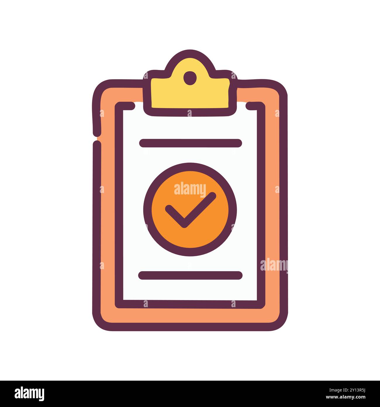 Checklist approved. Clipboard with a checkmark inside a circle ...