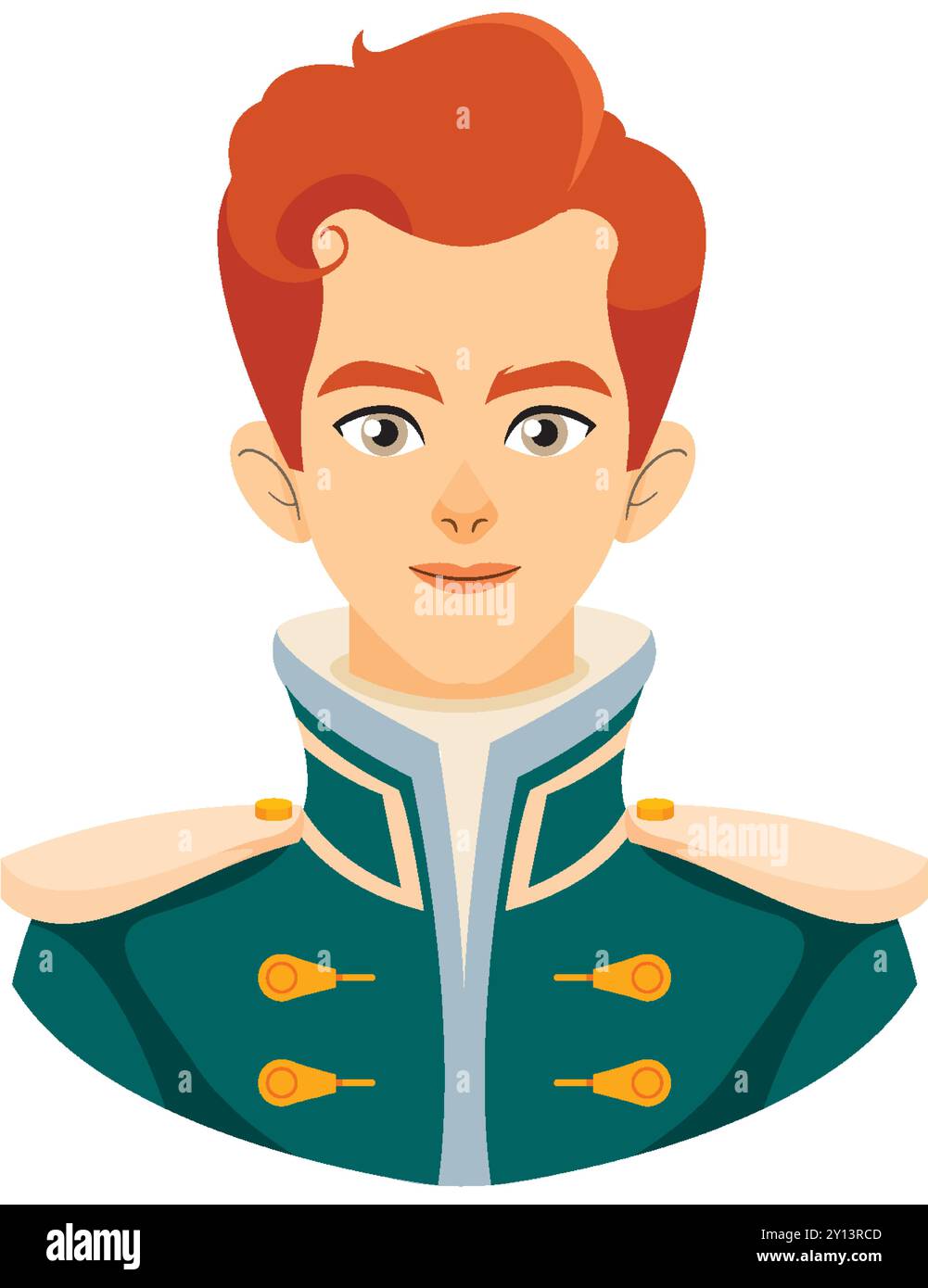 Royal figure portrait Stock Vector Images - Alamy