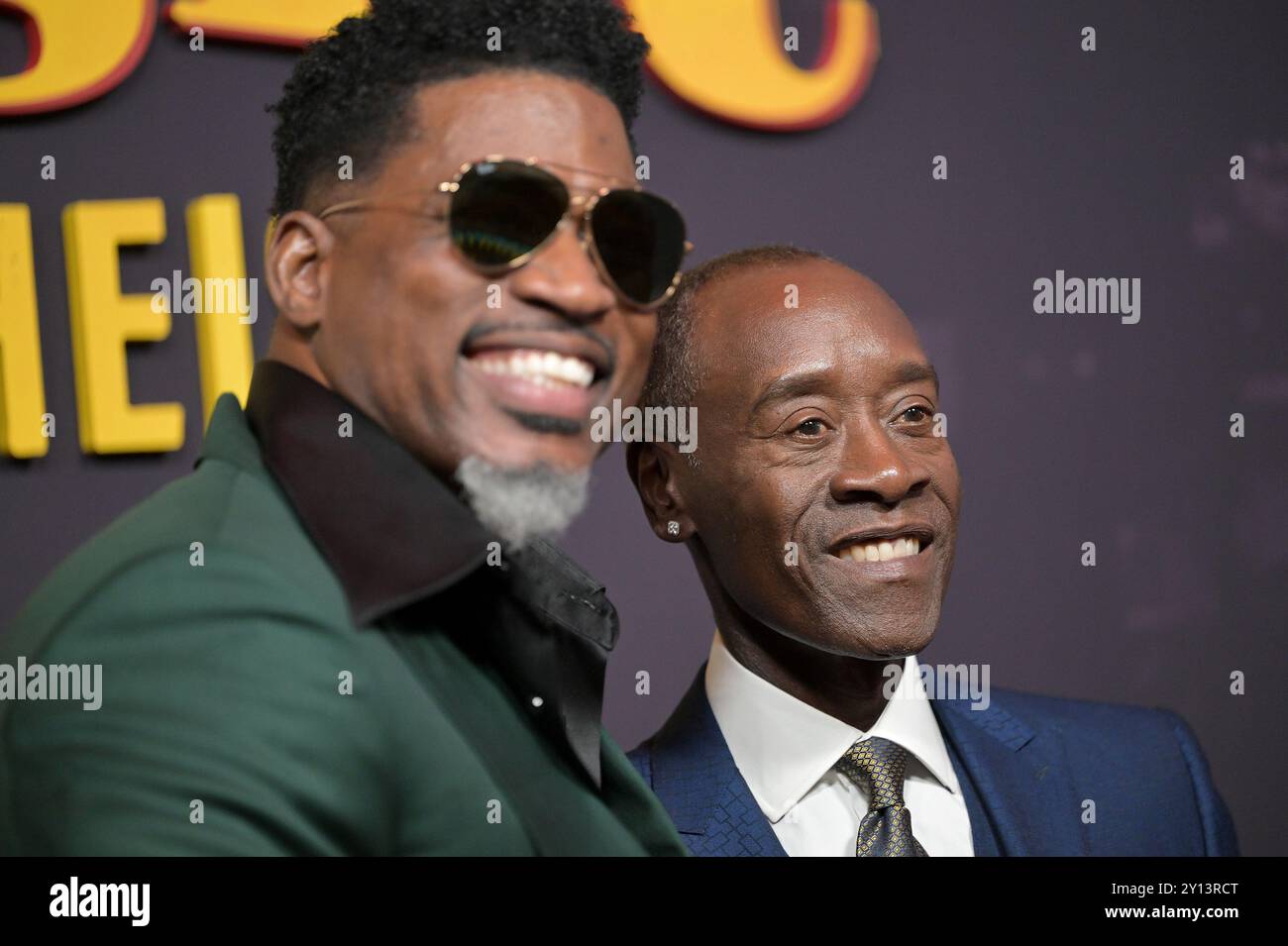 New York, USA. 04th Sep, 2024. (L-R) David Banner and Don Cheadle ...