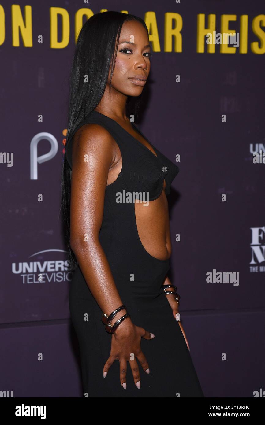 New York, USA. 04th Sep, 2024. Artrece Johnson attends the 'Fight Night ...