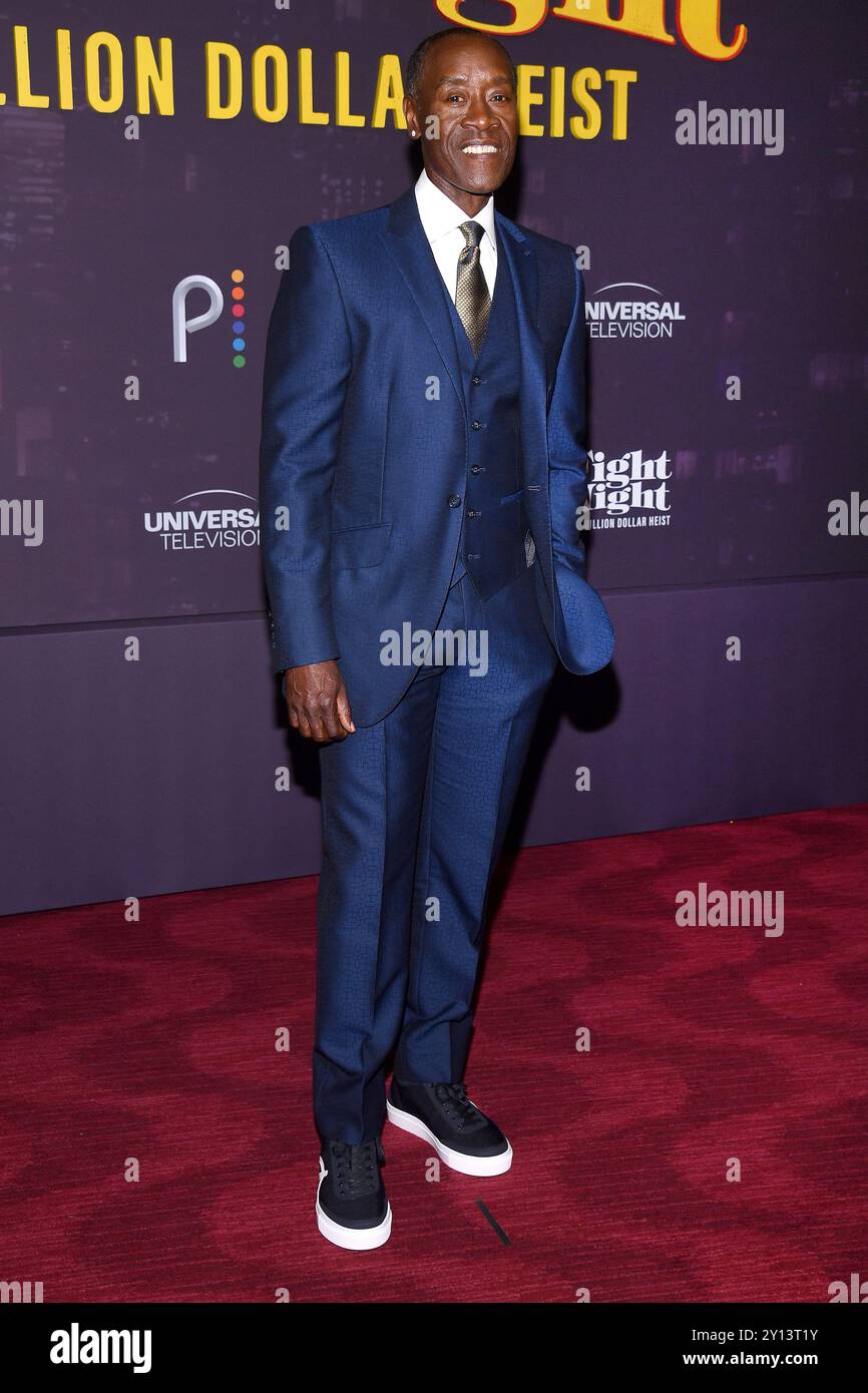 New York, USA. 04th Sep, 2024. Don Cheadle attends the 'Fight Night ...