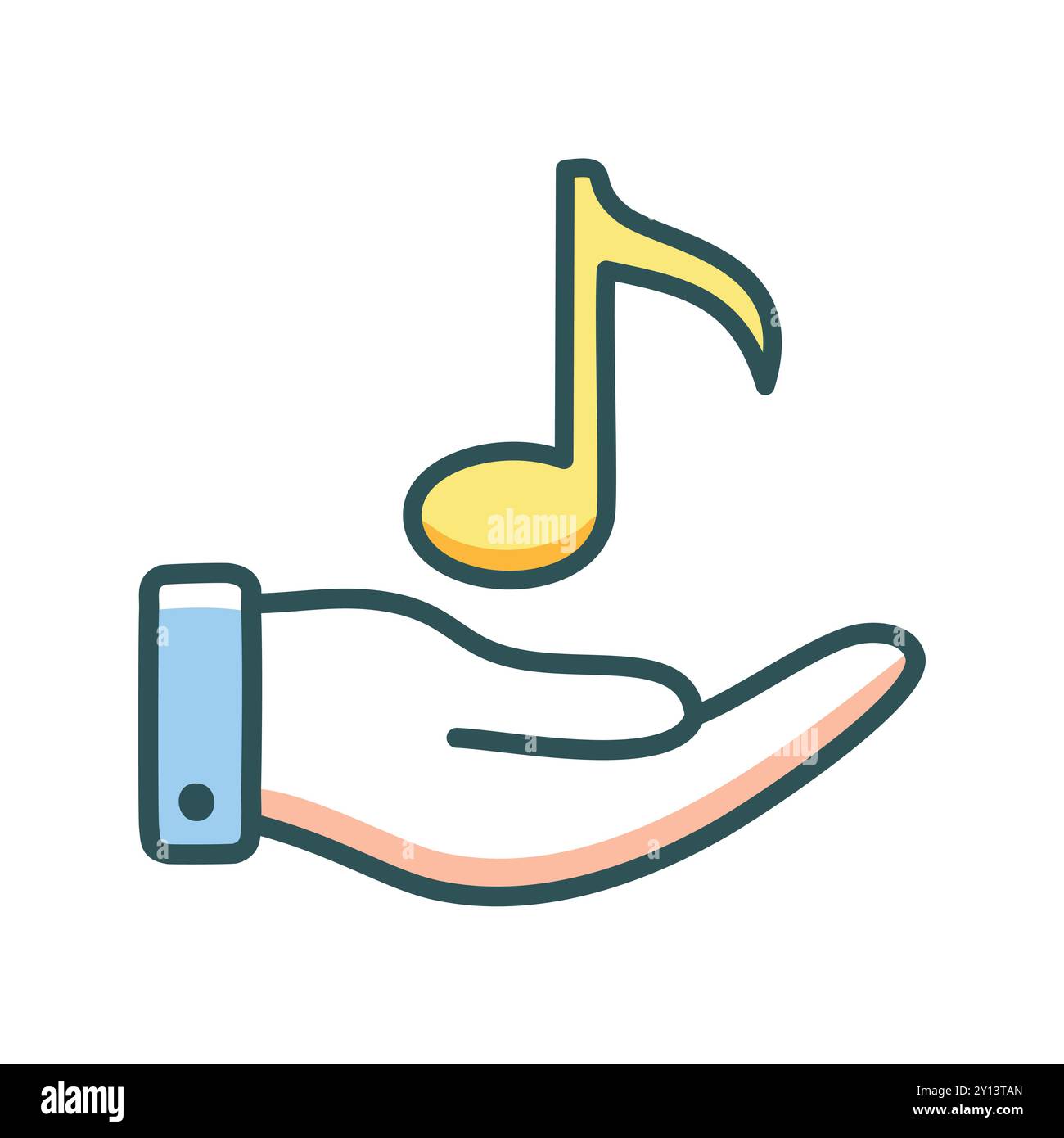 Creativity in music Stock Vector Images - Alamy