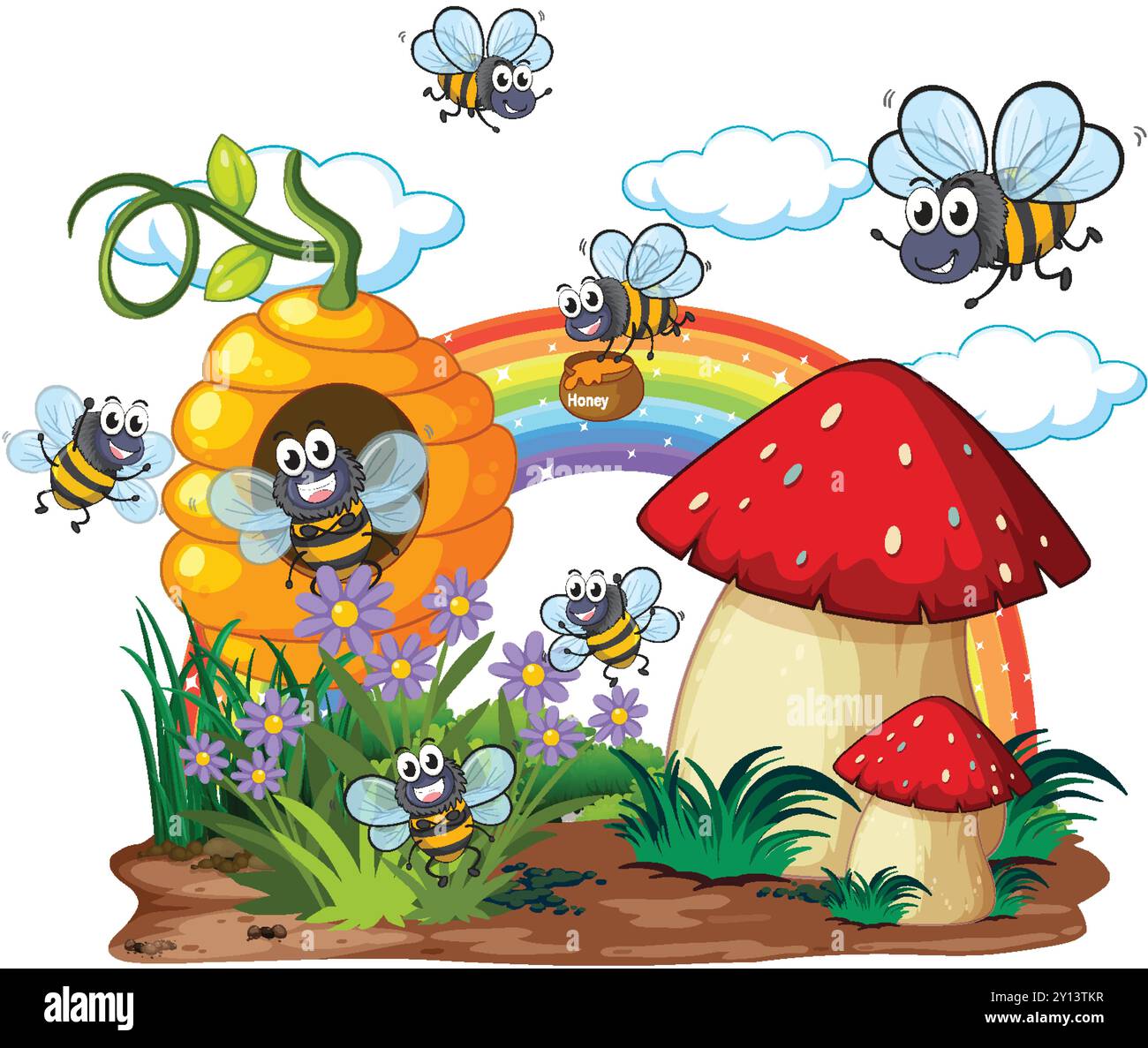 Greenery diversity Stock Vector Images - Alamy