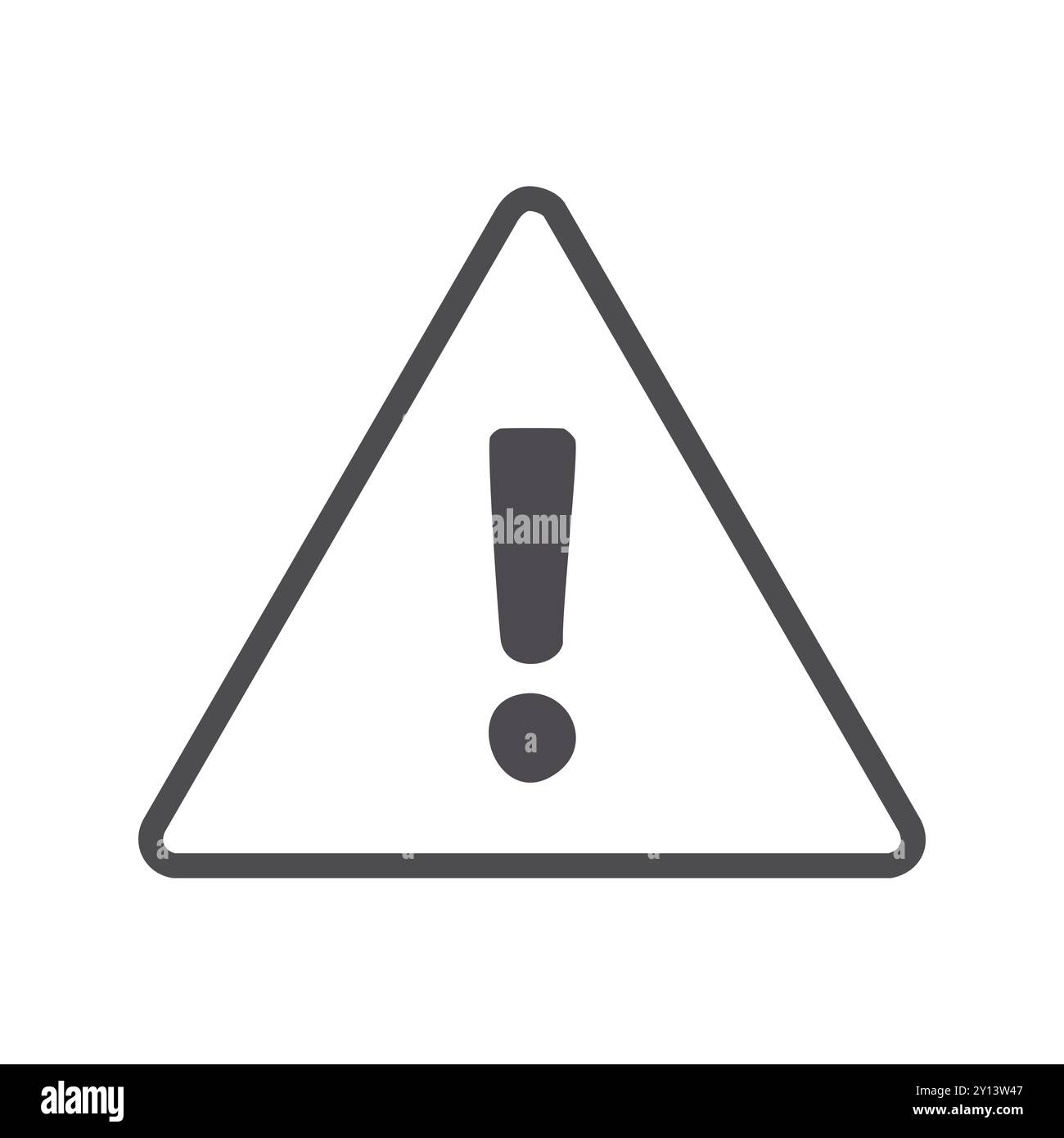 Warning sign icon. Triangle warning sign with exclamation mark. Symbol ...