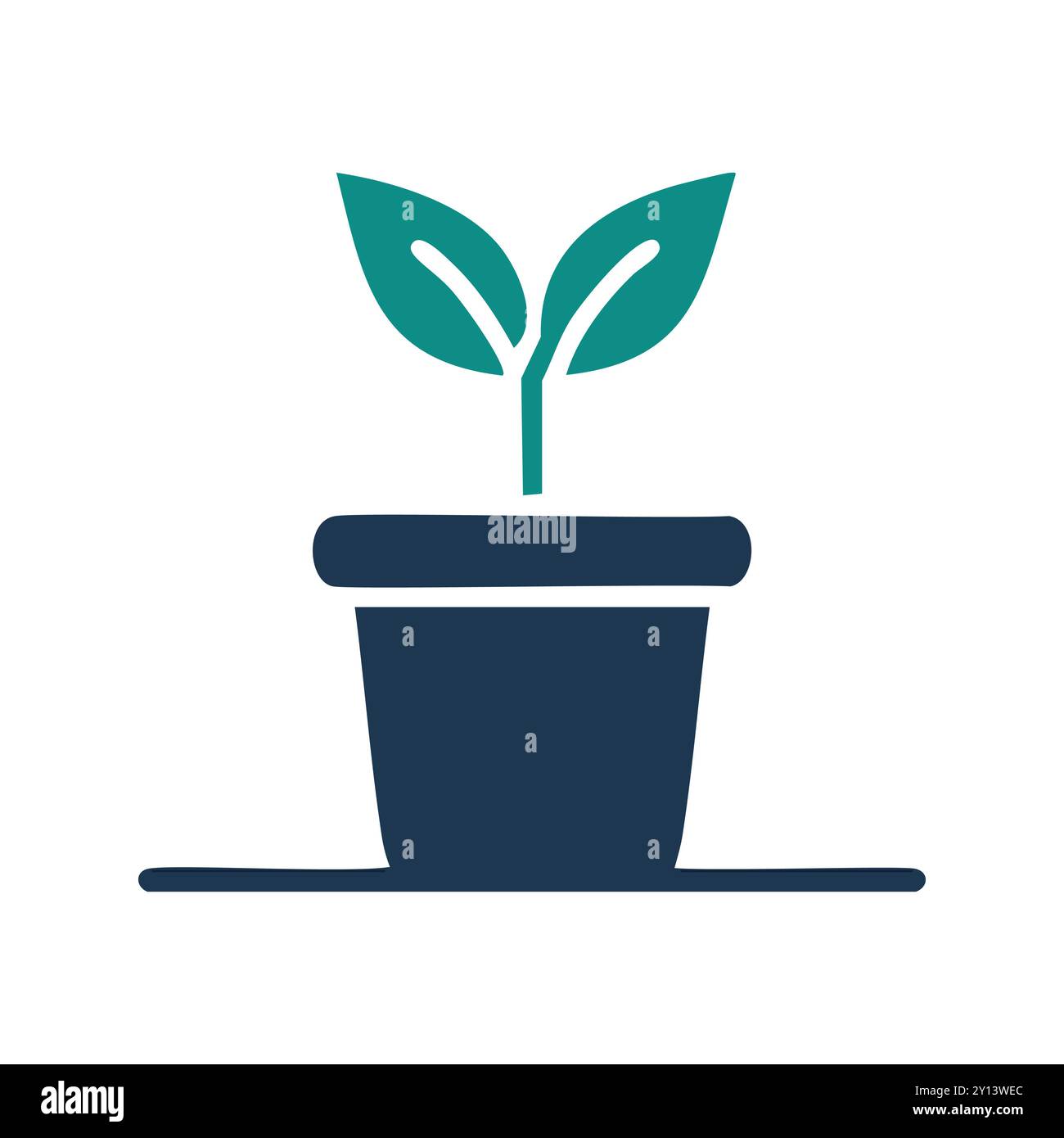 Budding new leaves Stock Vector Images - Alamy