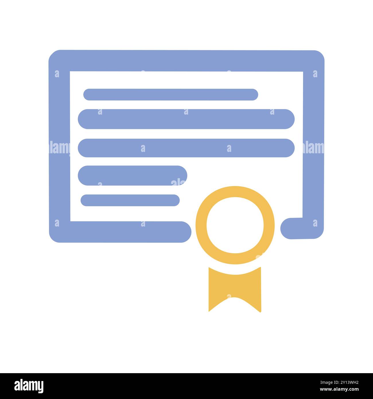 Award certificate clipart hi-res stock photography and images - Alamy