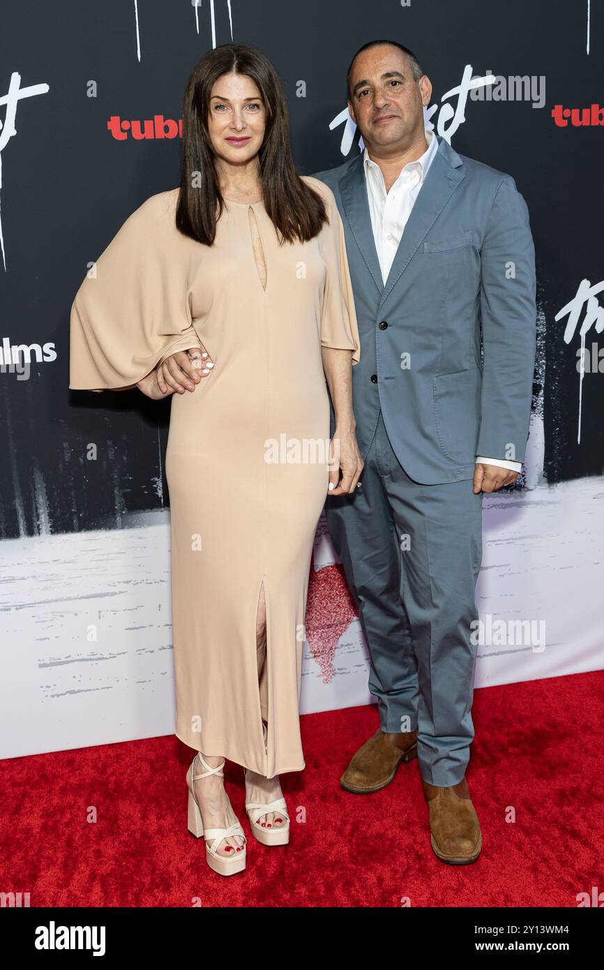 Los Angeles, USA. 04th Sep, 2024. Brooke Dulien and Elliott Lester ...