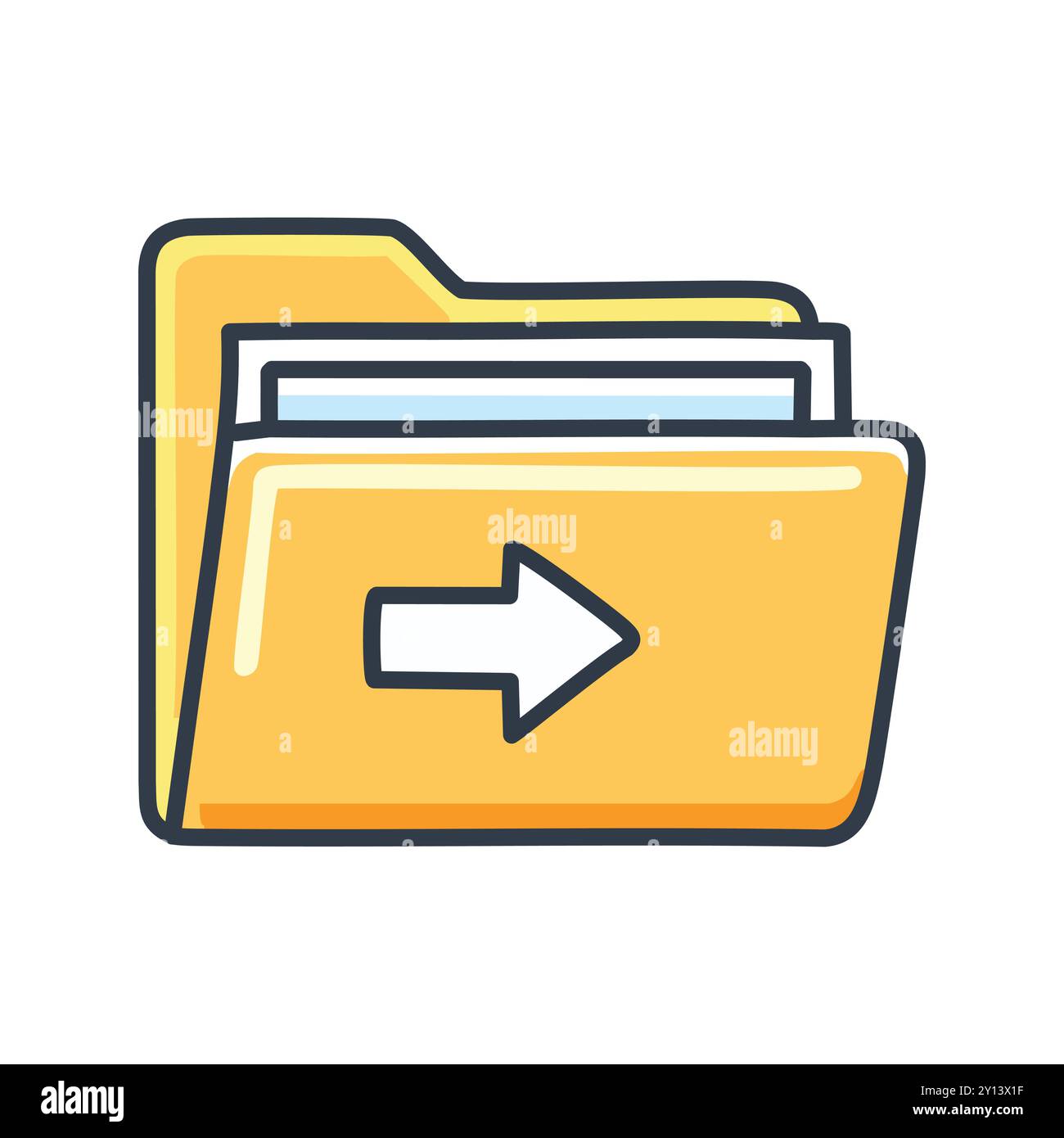 Move folder icon. Yellow folder icon with white right arrow, indicating ... Move folder icon. Yellow folder icon with white right arrow, indicating ...