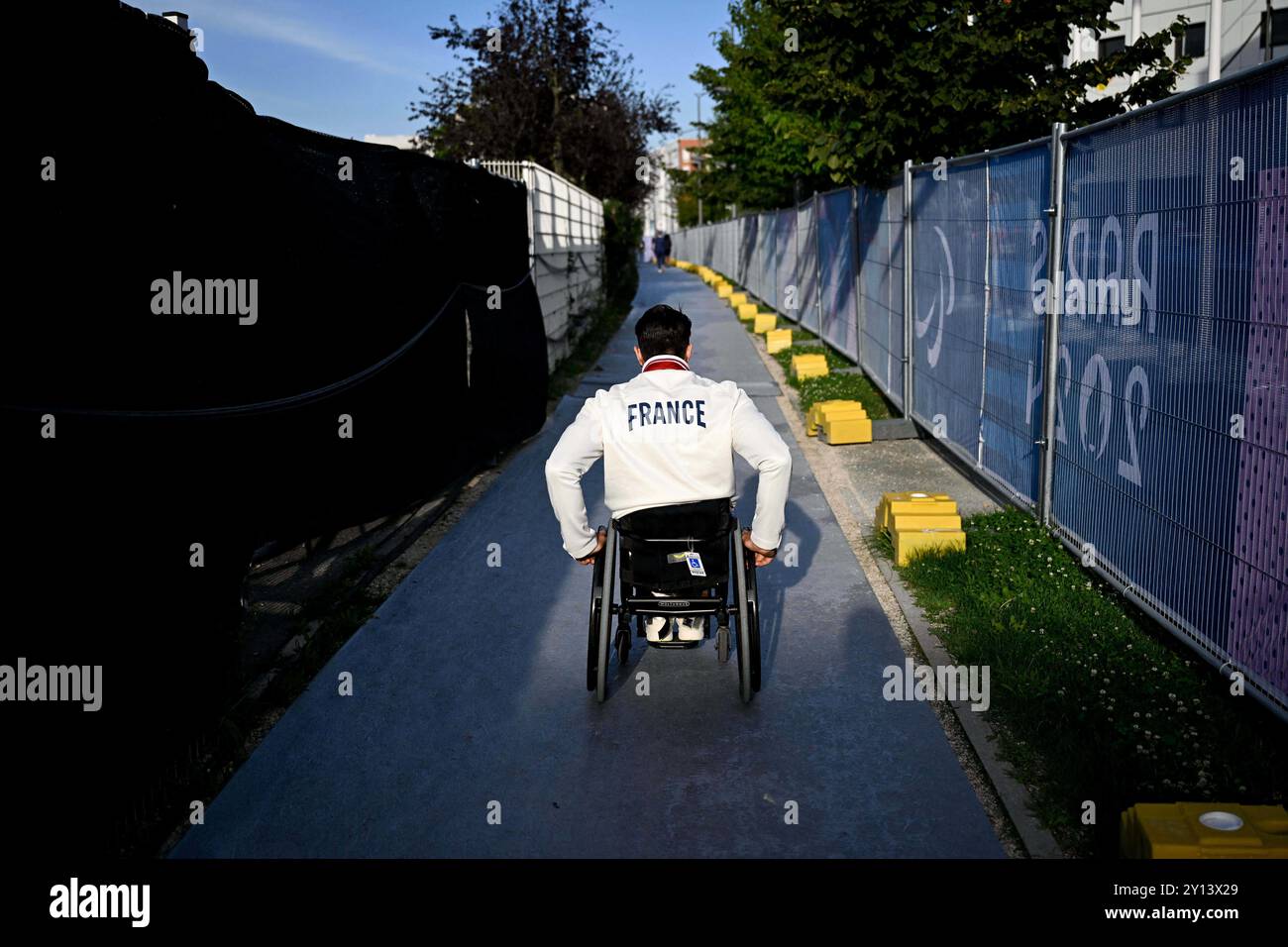 Clichy Sous Bois, France. 04th Sep, 2024. Mathieu Bosredon on his ...