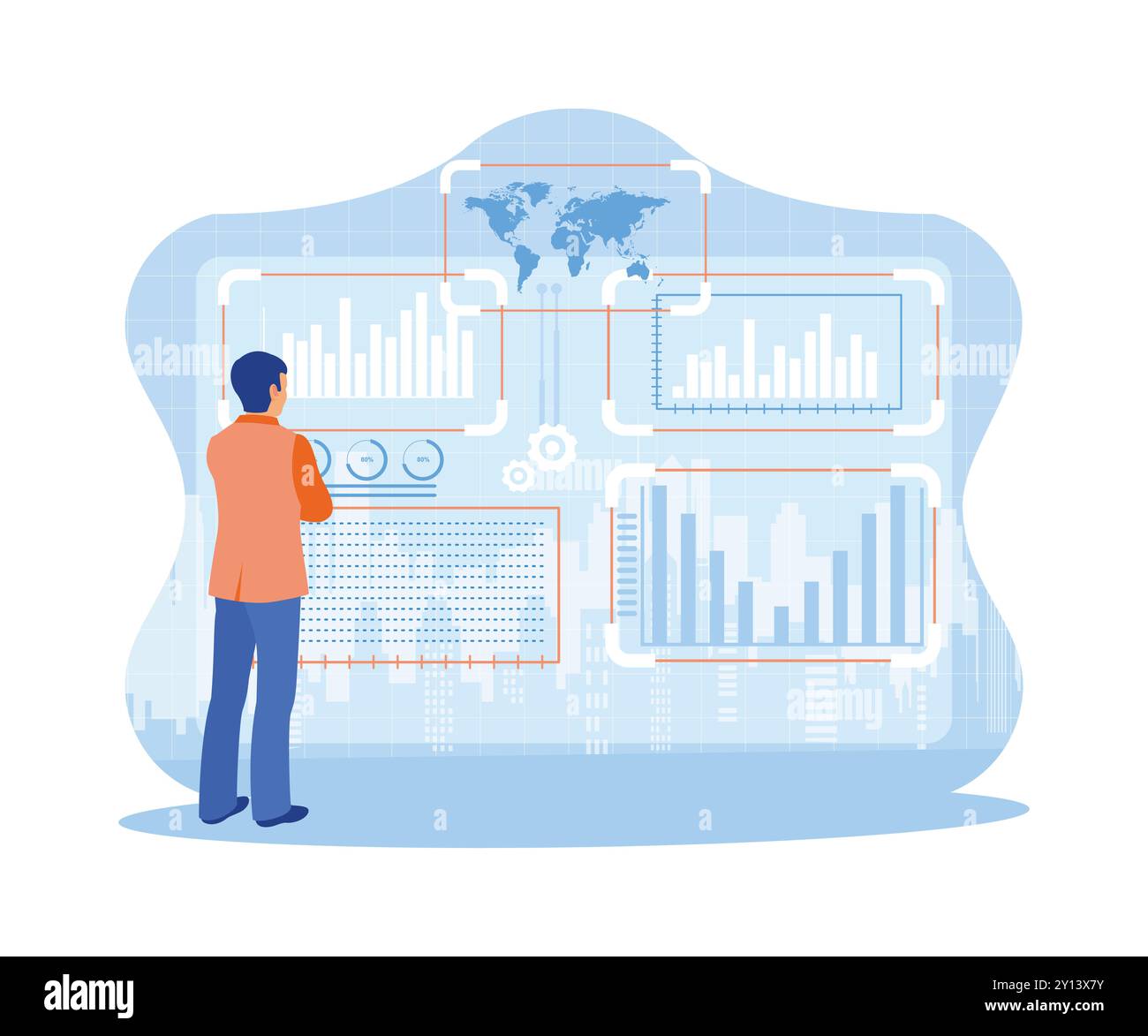 Artificial intelligence system using Cut Out Stock Images & Pictures ...