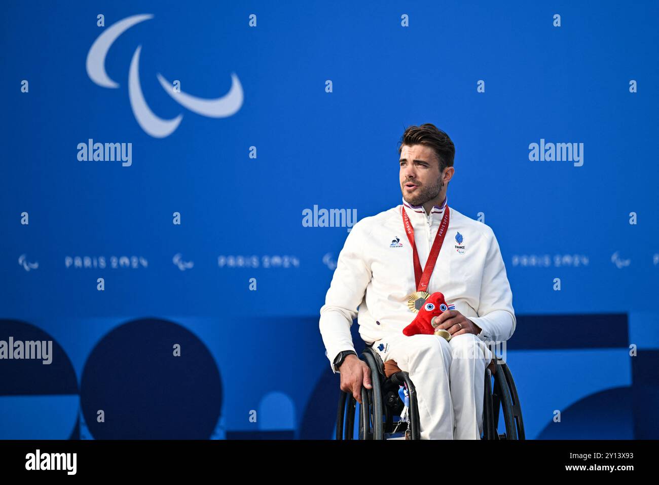 Clichy Sous Bois, France. 04th Sep, 2024. Mathieu Bosredon wins the ...