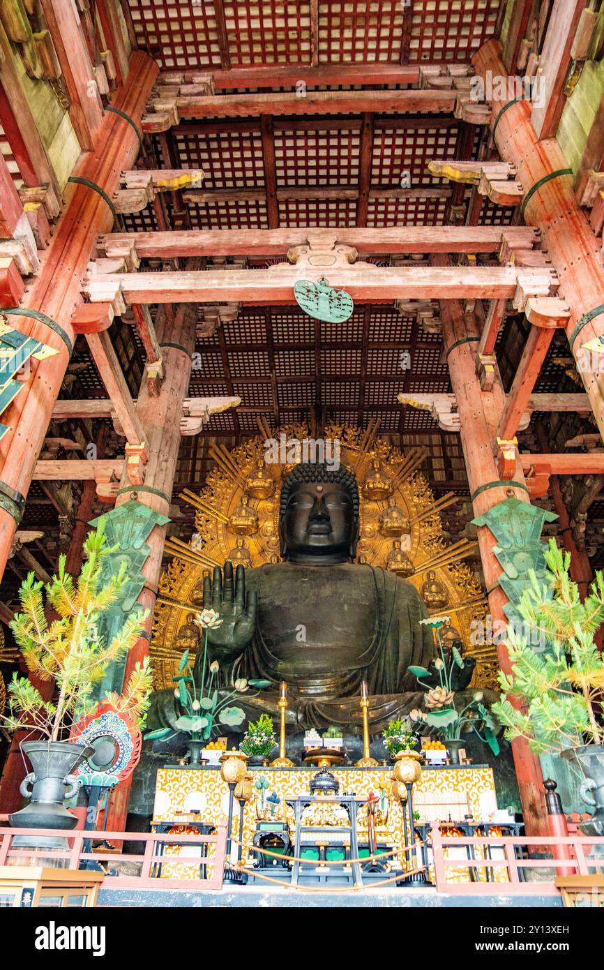Todai-ji temple in Nara, japan Stock Photo - Alamy
