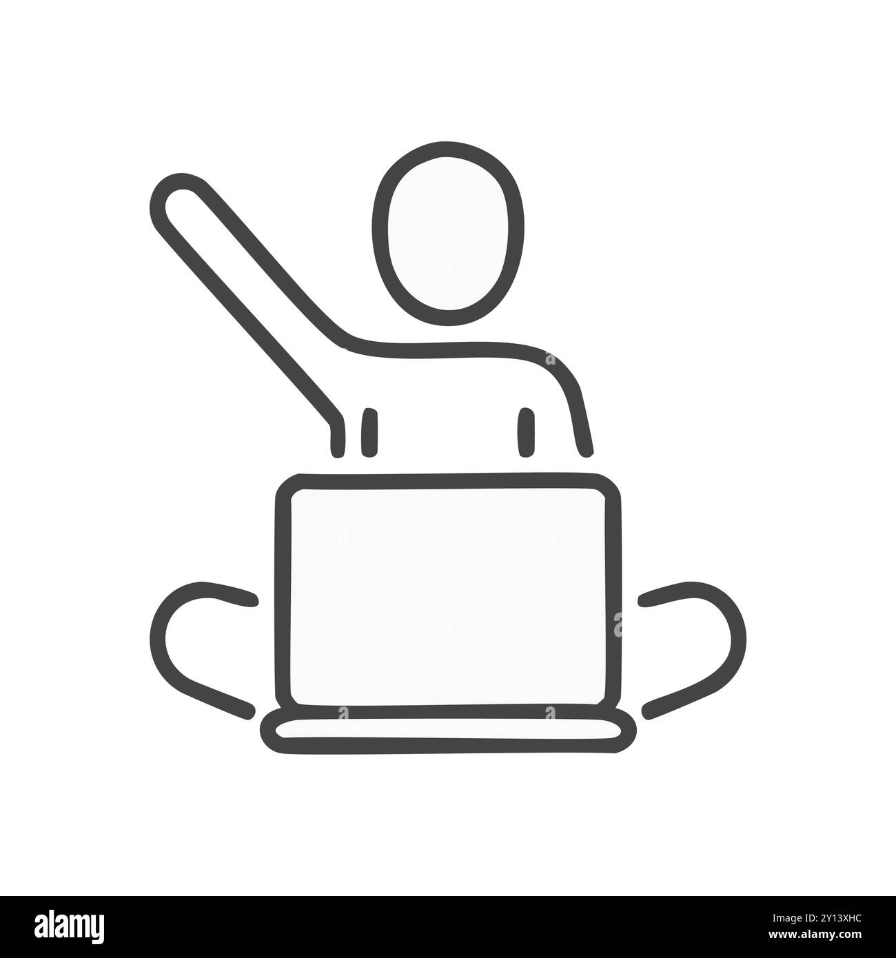 Feedback during presentation Stock Vector Images - Alamy