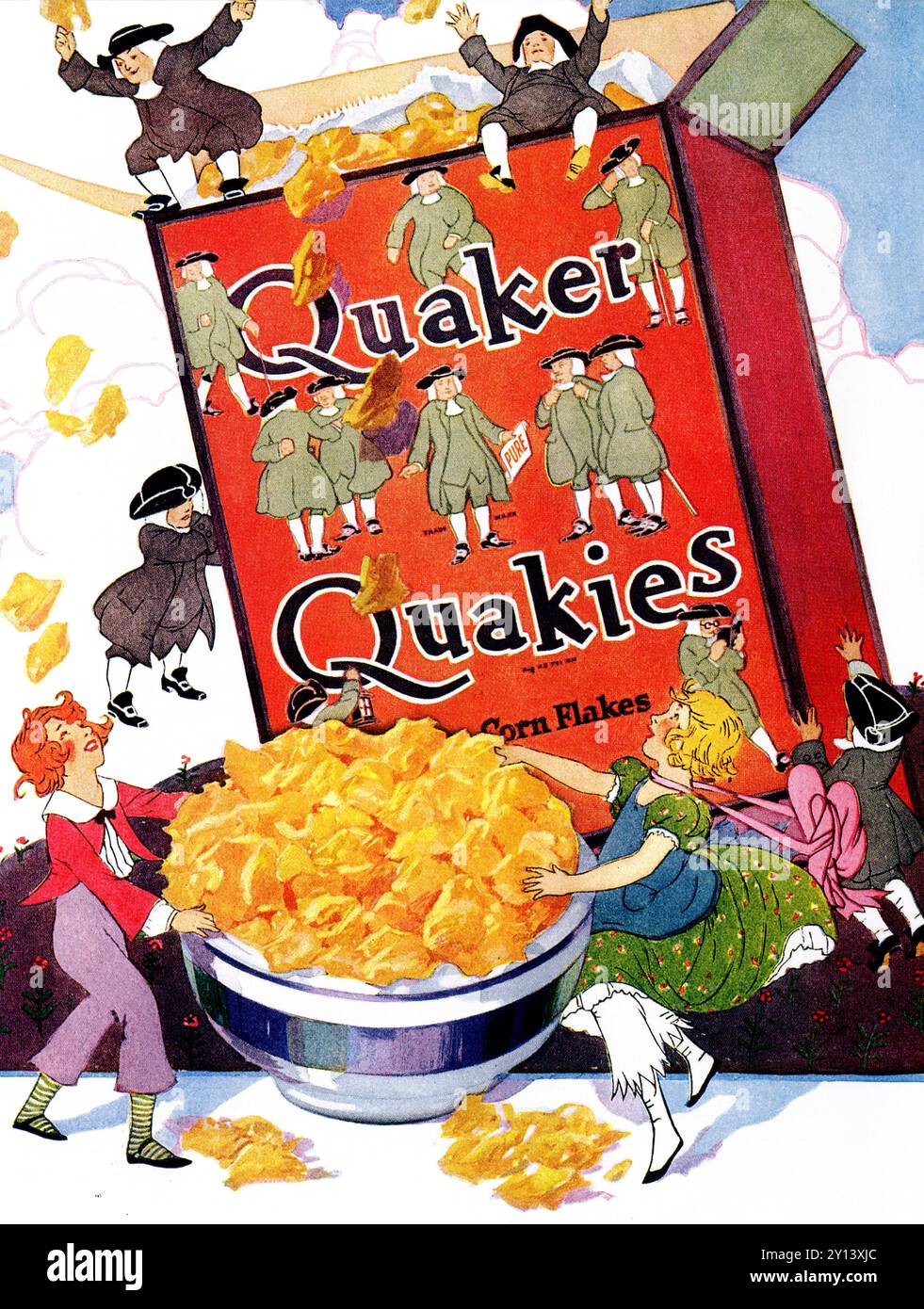 Quaker corn flakes hi-res stock photography and images - Alamy