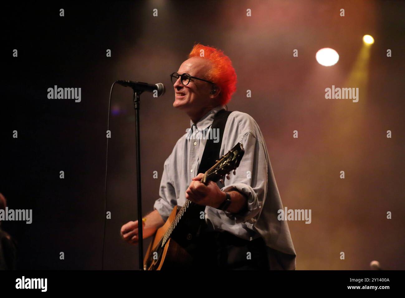 Fran Healy von der Band Travis bei einem Konzert im Huxleys Neue Welt ...