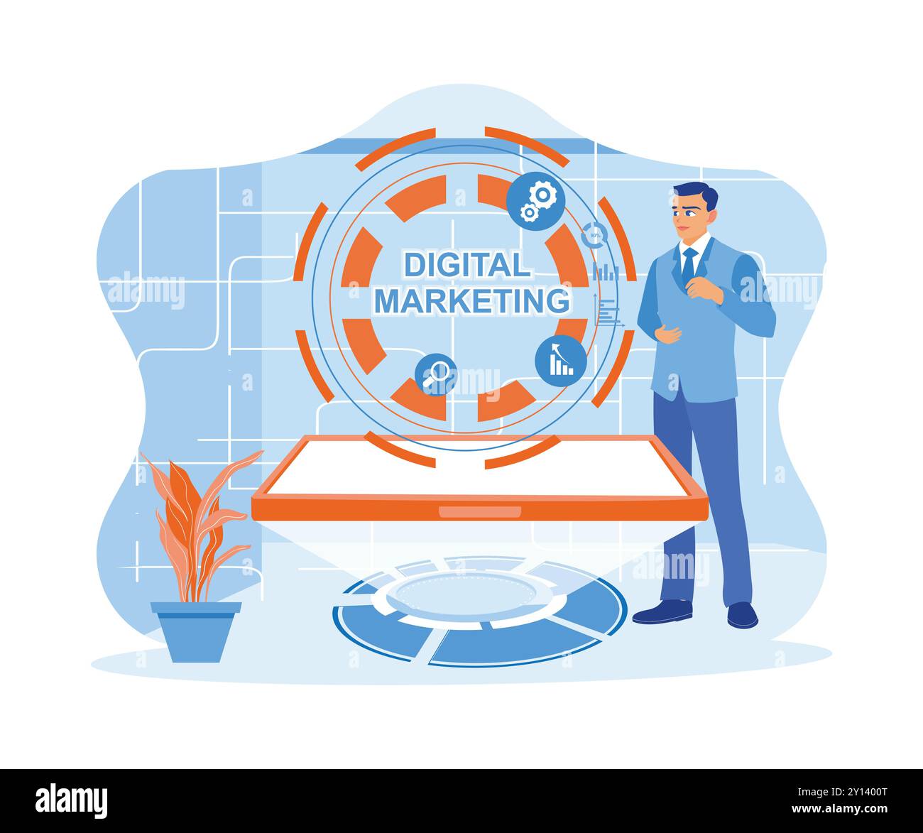 Entrepreneurs technology Stock Vector Images - Alamy