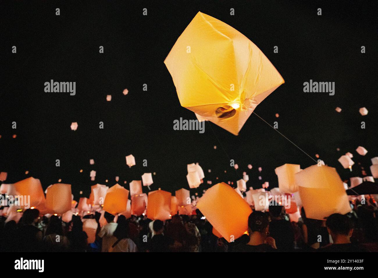 tanabata sky lantern festival in Kyoto, Japan Stock Photo - Alamy