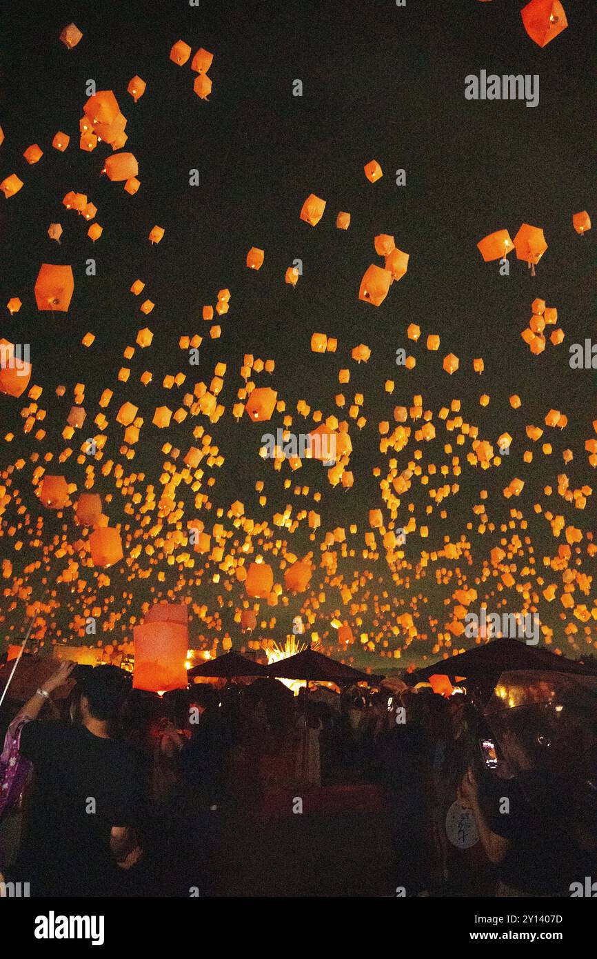 tanabata sky lantern festival in Kyoto, Japan Stock Photo - Alamy
