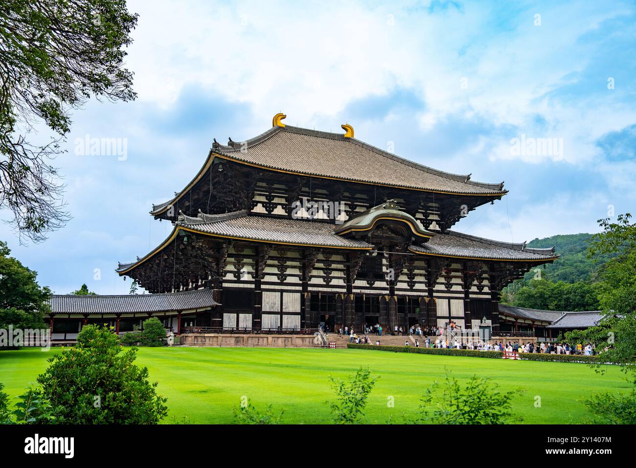 Todai-ji temple in Nara, japan Stock Photo - Alamy