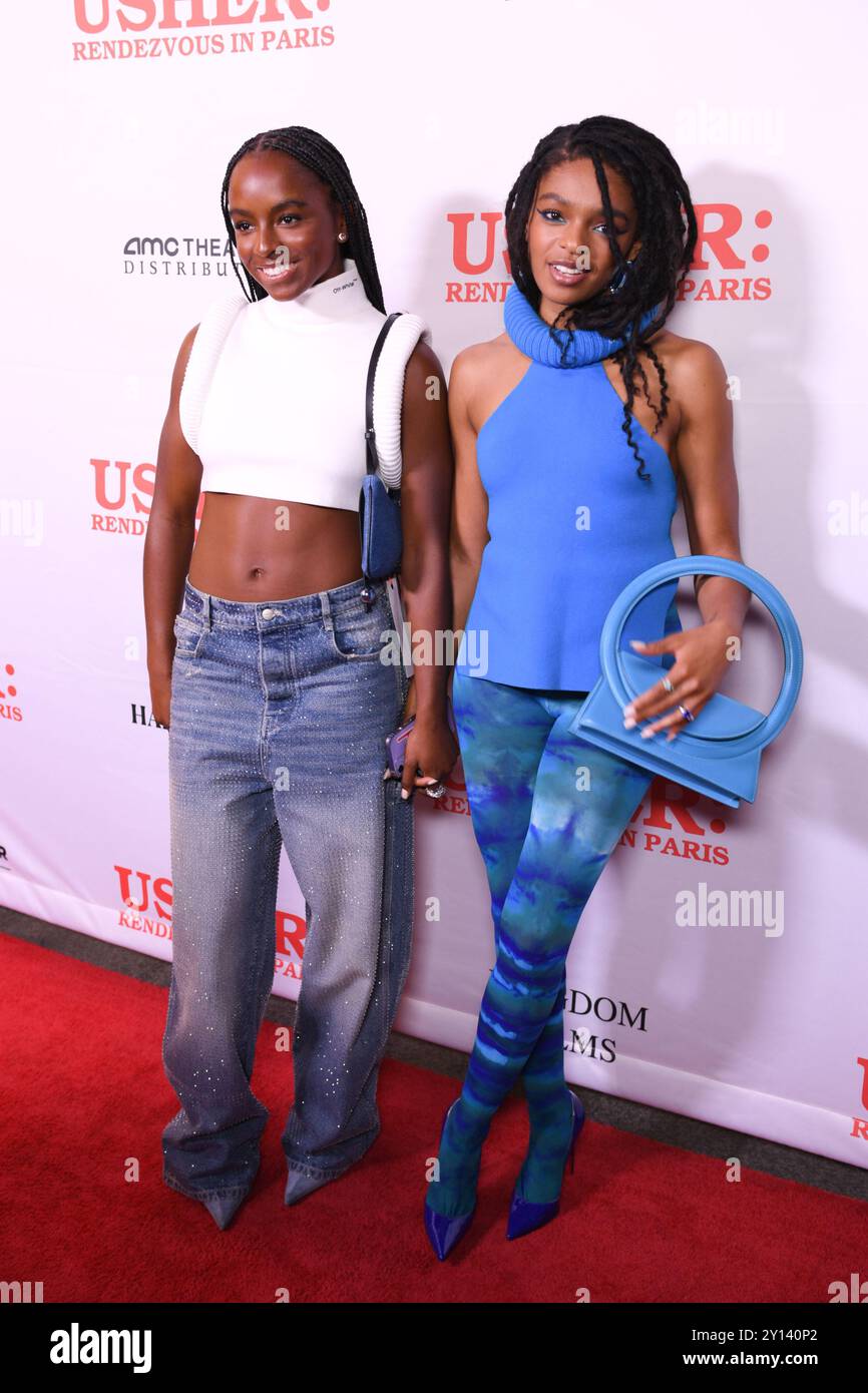 New York, USA. 04th Sep, 2024. Sara Marley and Selah Marley attending ...