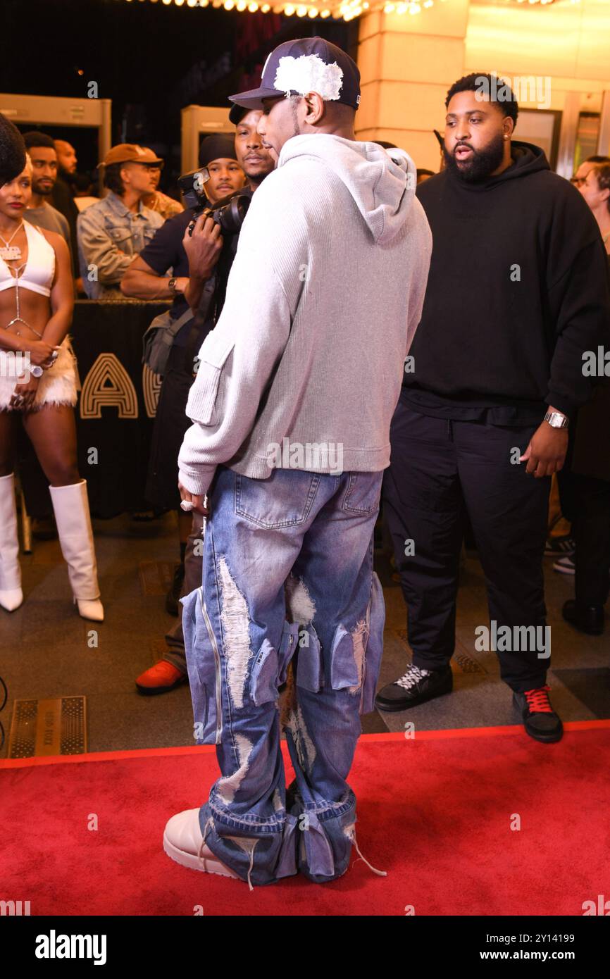 New York, USA. 04th Sep, 2024. Rapper Fabolous attending Usher ...