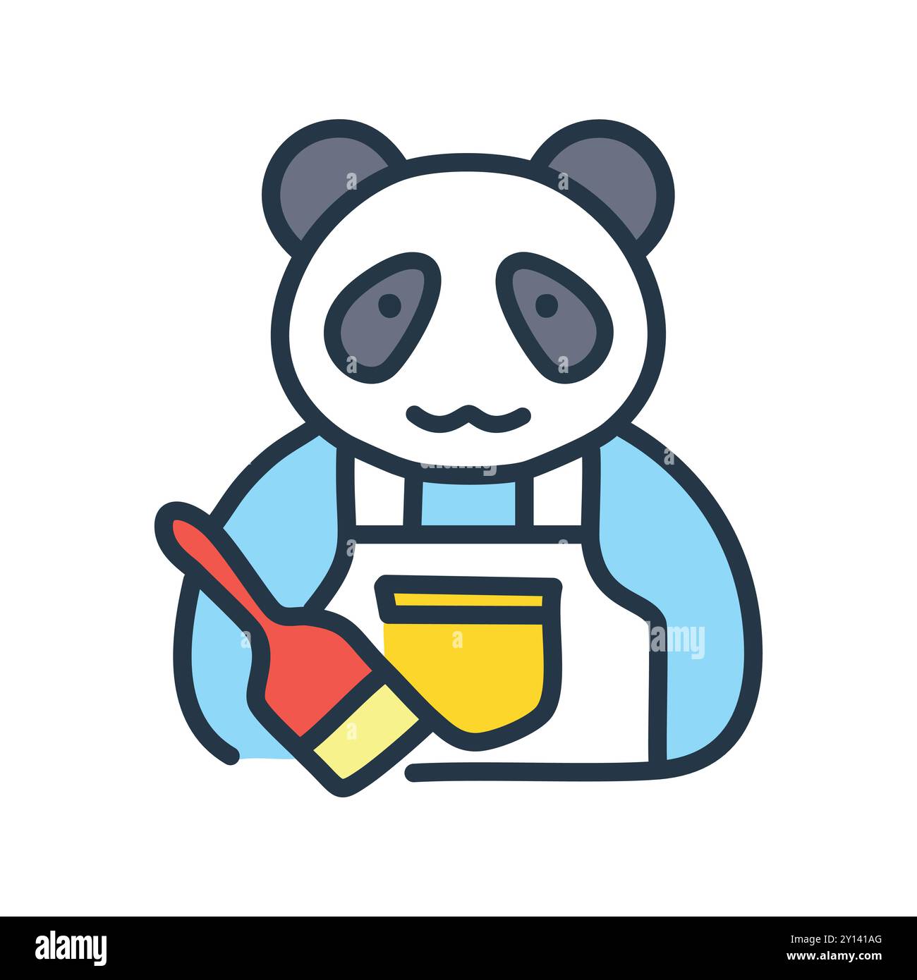 Panda eyes vector vectors hi-res stock photography and images - Alamy