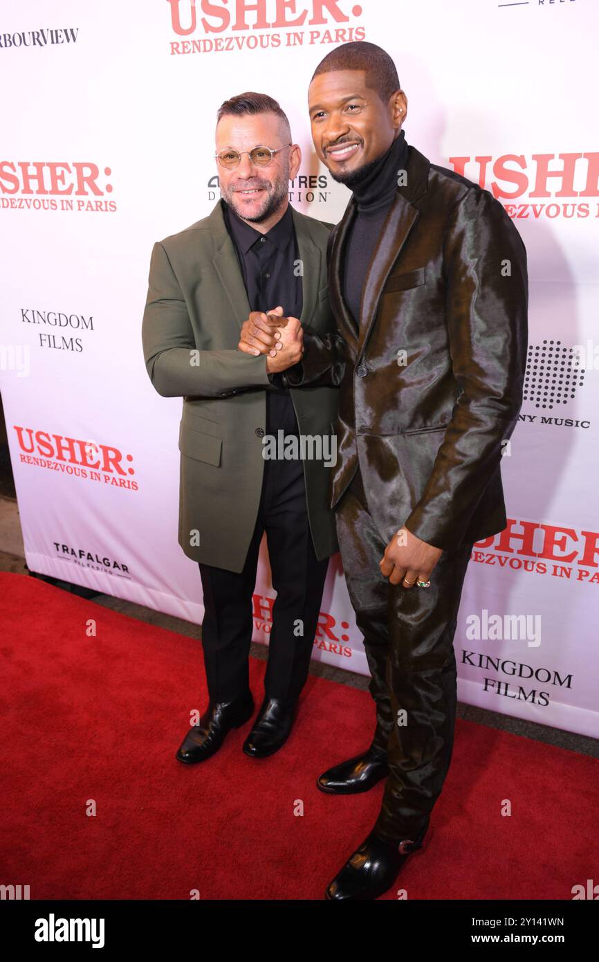New York, USA. 04th Sep, 2024. Anthony Mandler and Usher attending ...