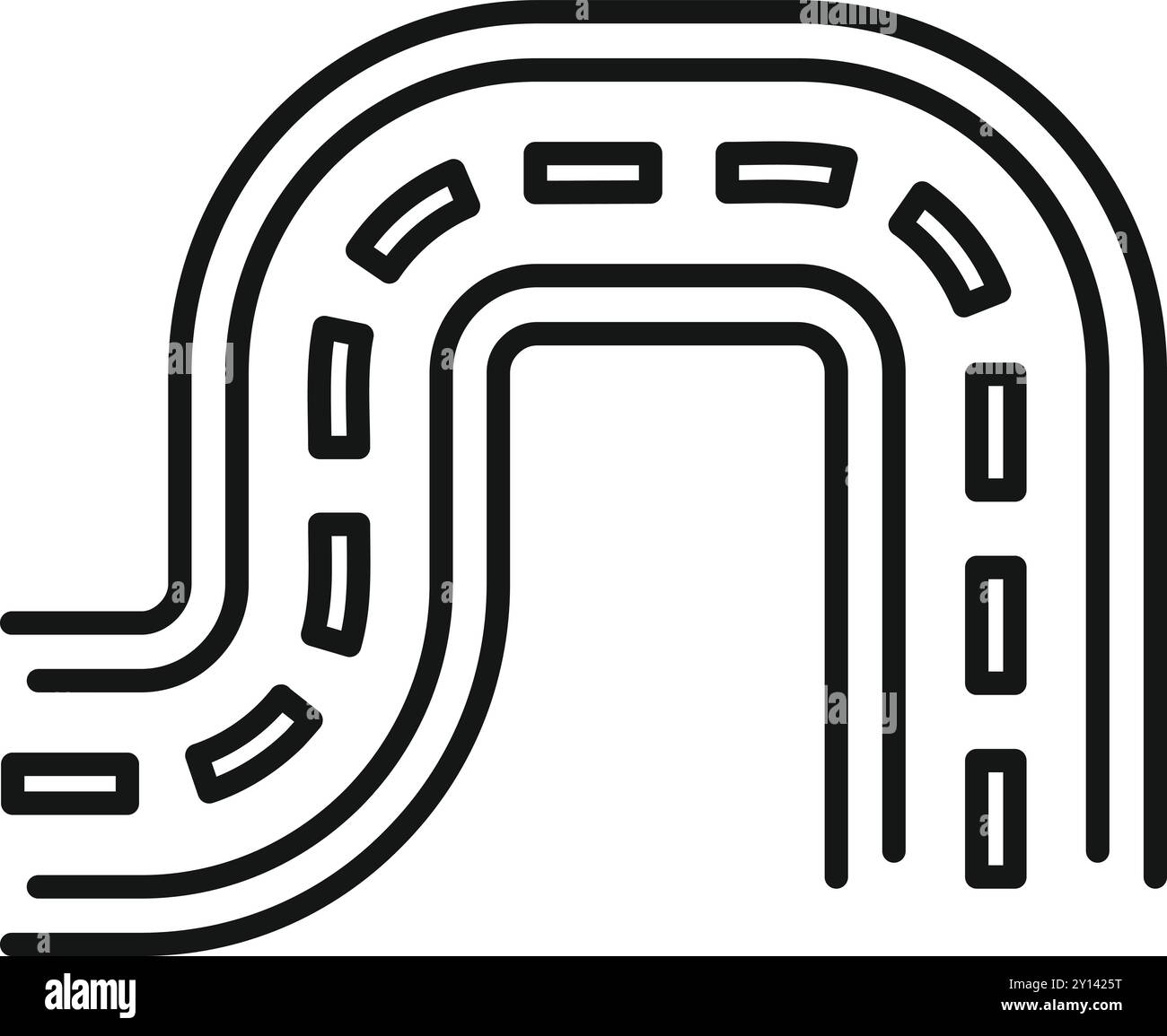 Freeway overpass background Stock Vector Images - Alamy