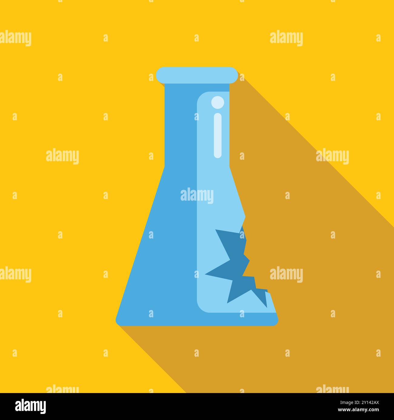 Broken laboratory glassware hi-res stock photography and images - Alamy