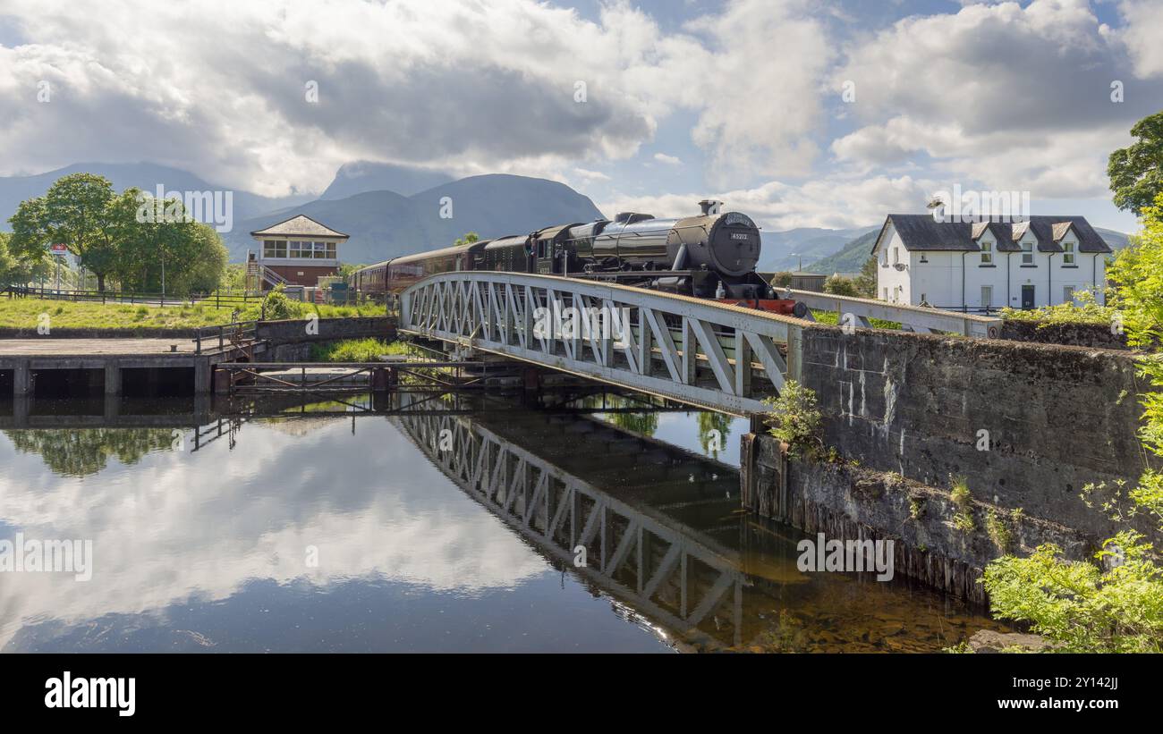 Jacobite Steam Train - Fort William Stock Photo - Alamy